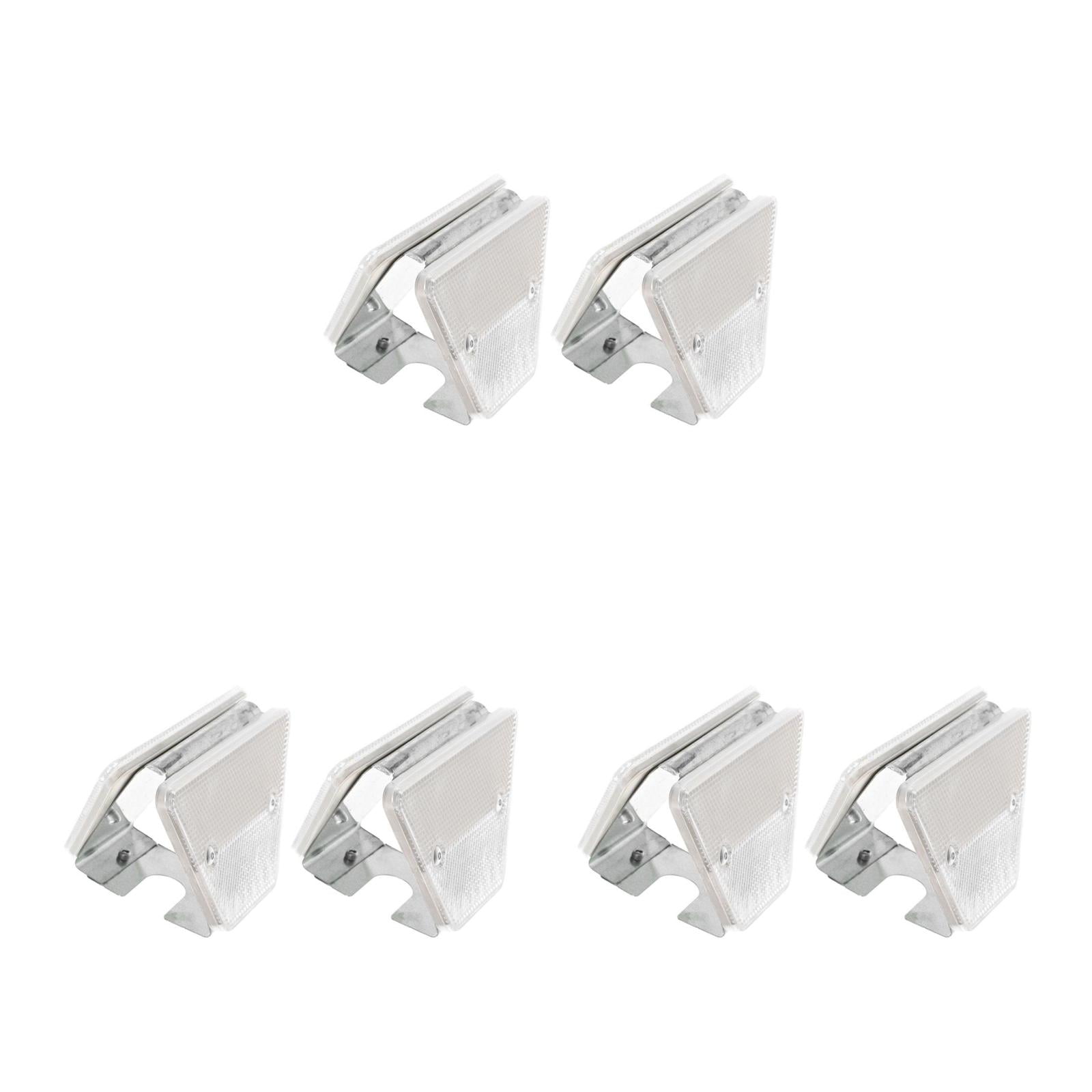 Masteelf 6 pcs Driving Road Guardrail Markers Road Reflectors ...