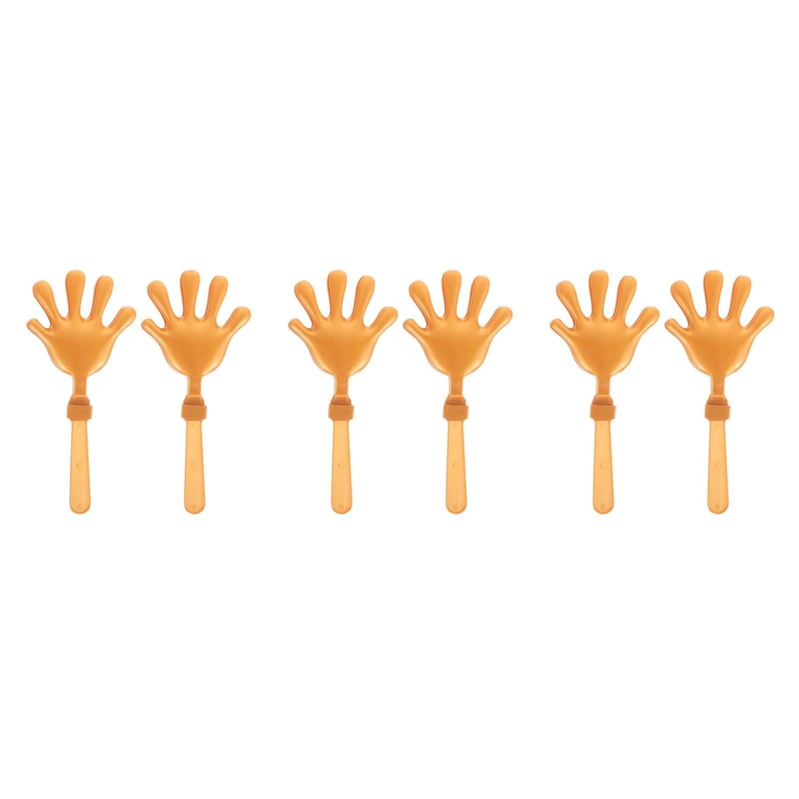 Masteelf 6 pcs Hand Clapper Noisemaker For Sporting Events Plastic Hand ...