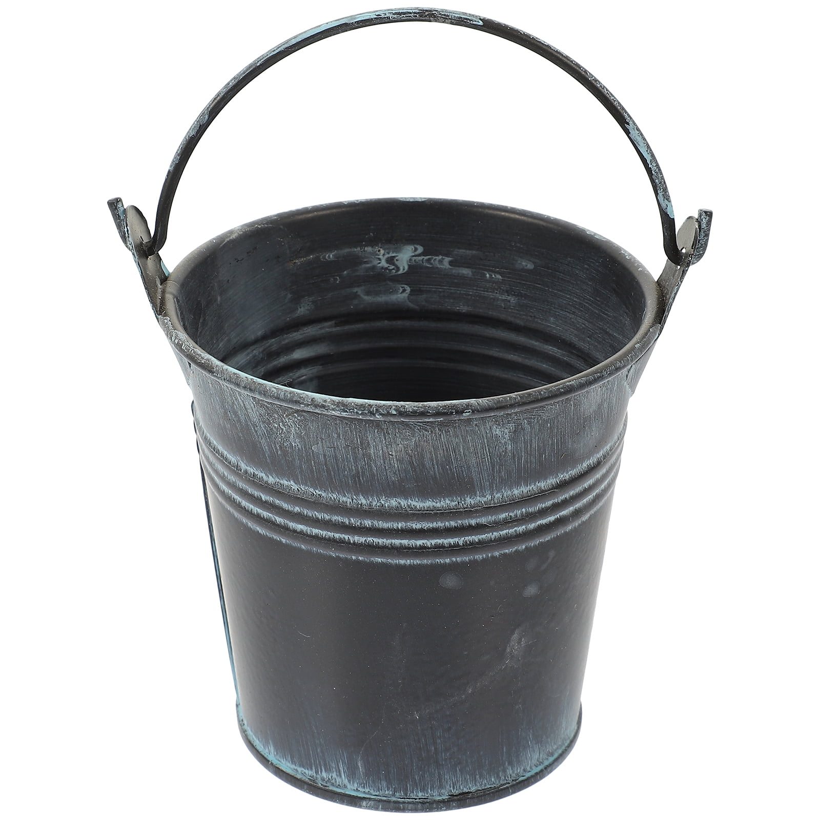 Masteelf 6 pcs Iron Flower Containers Retro Style Iron Planter Home ...