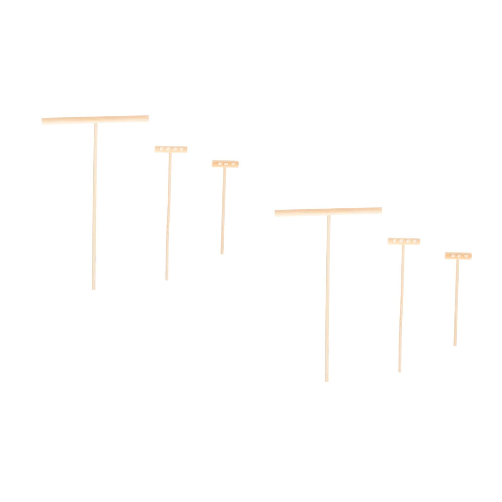 Masteelf 6 pcs Outdoor Zen Garden Rake Japanese Garden Rake Wooden Zen ...