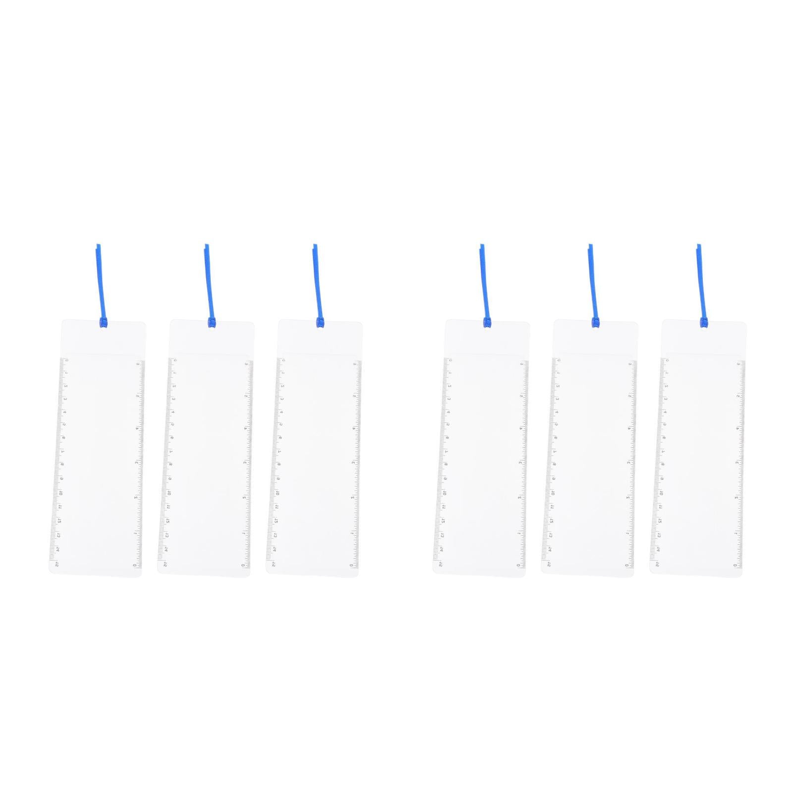 Masteelf 6 pcs Page Magnifier With Ruler Magnifying Sheet Plastic ...