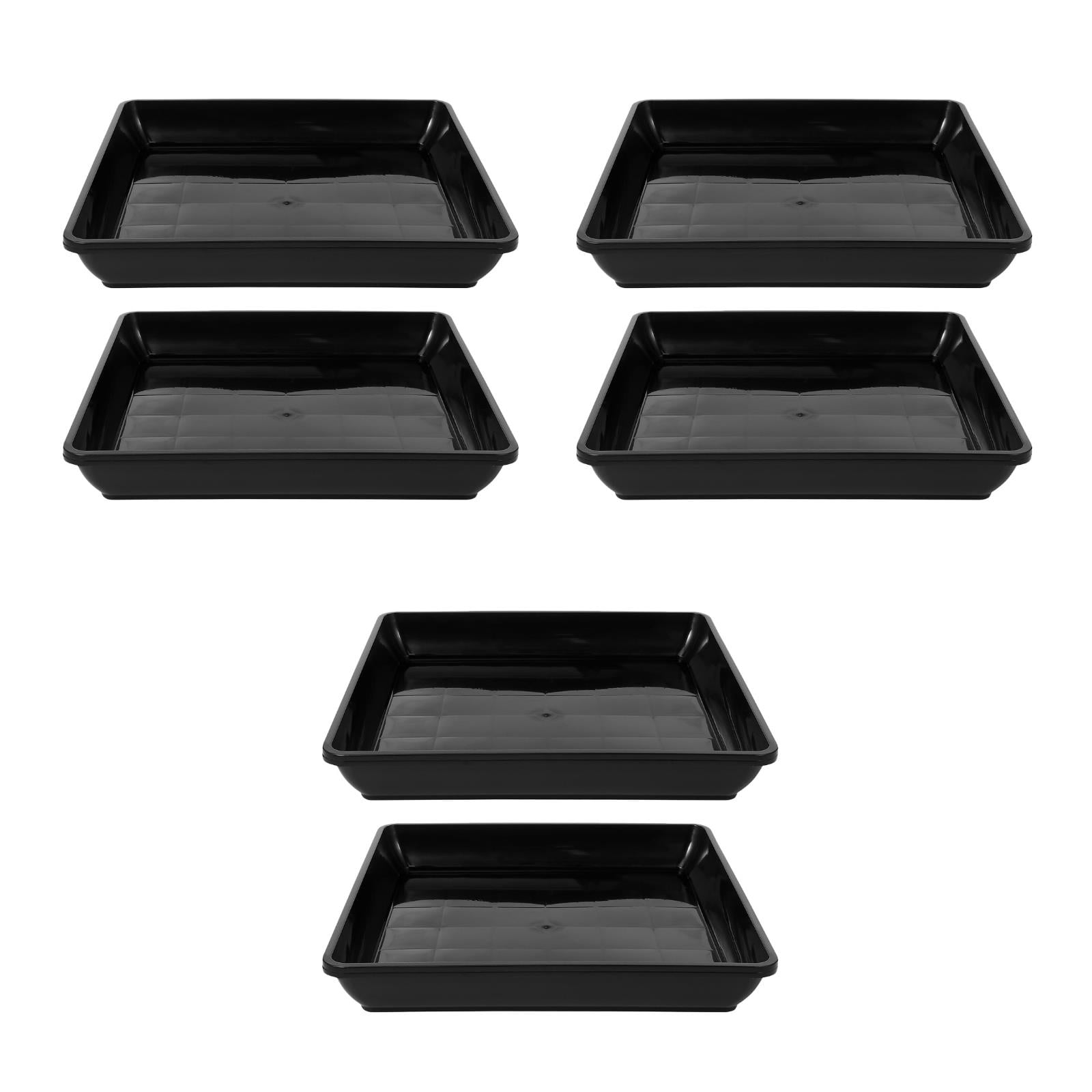 Masteelf 6 pcs Plant Saucers For Indoors Plastic Drip Trays For Plants ...
