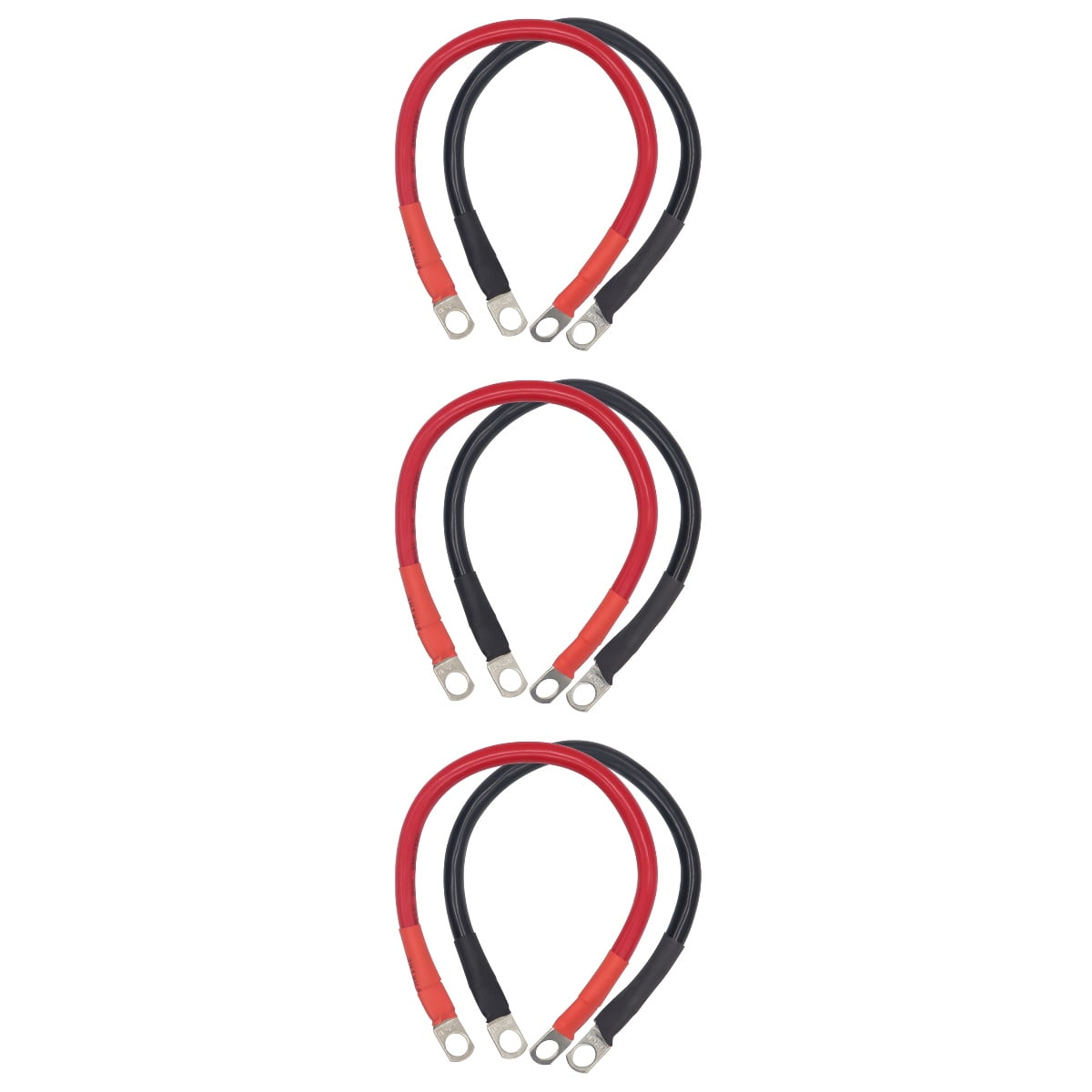 Masteelf 6 pcs Professional Copper Cable Power Inverter Cable Vehicle ...