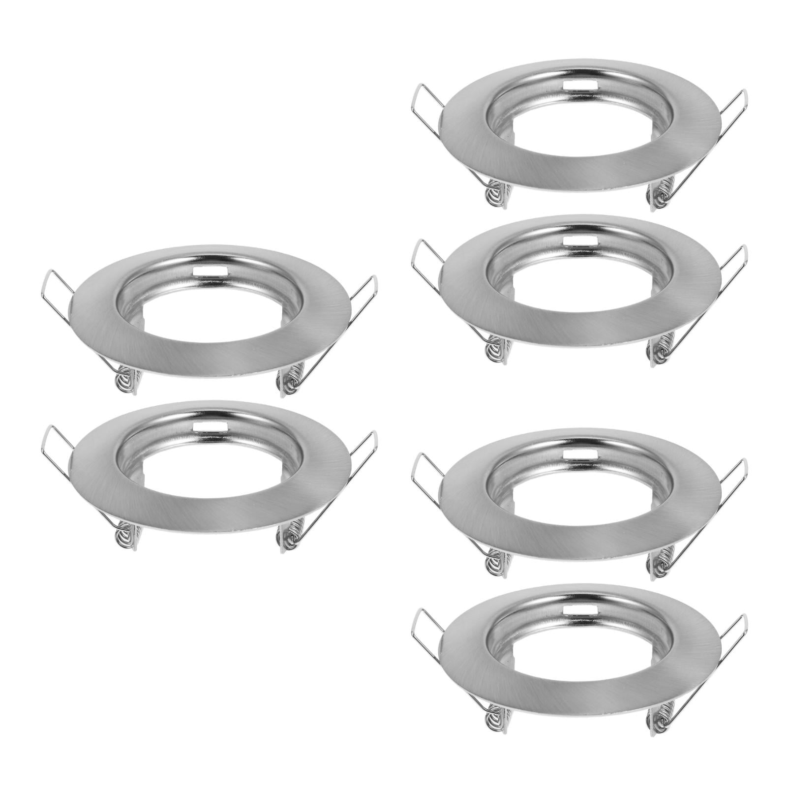Masteelf 6 pcs Recessed Lighting Frame Fitting Ceiling Downlight ...