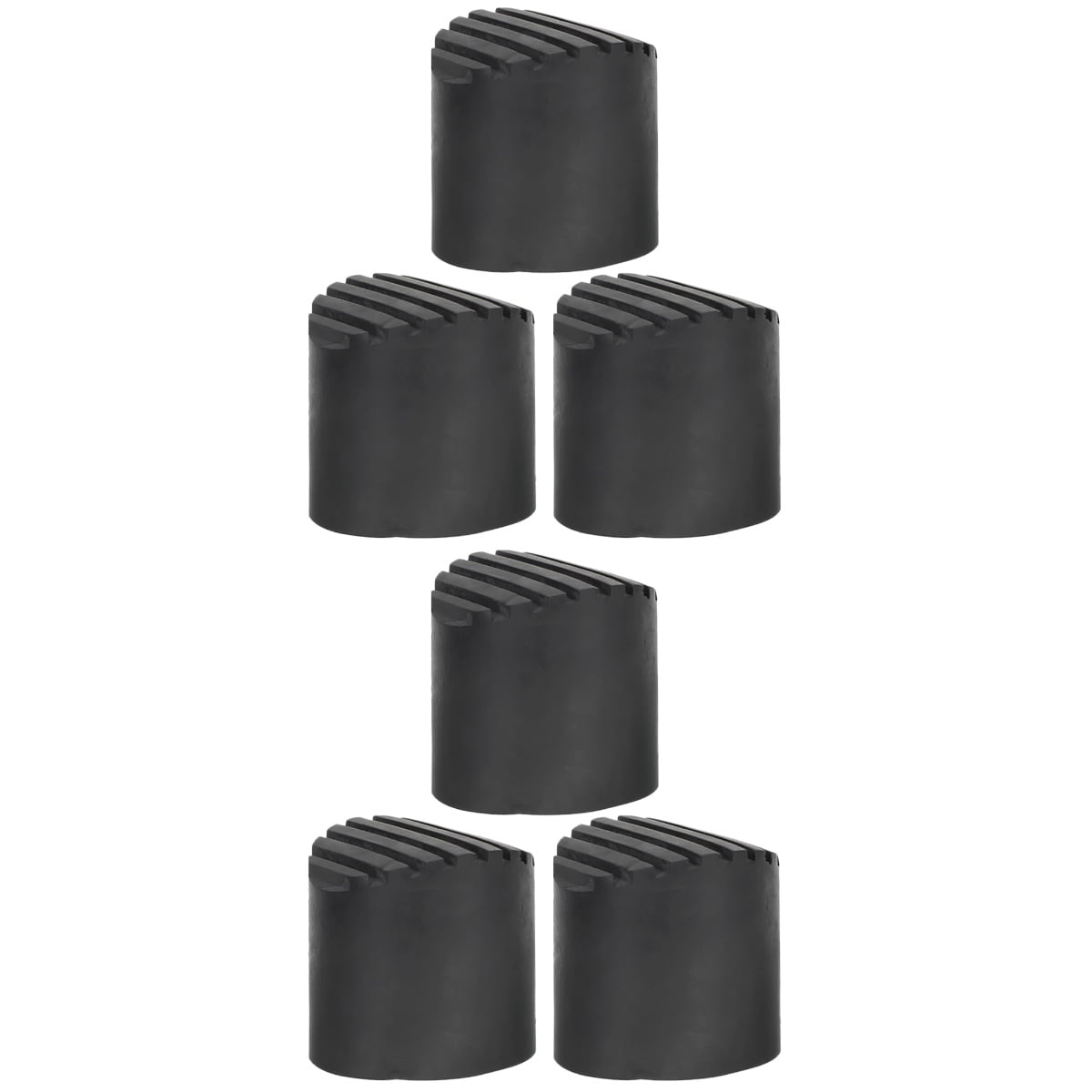 Masteelf 6 pcs Telescoping Ladder Non Slip Feet Rubber Replacement Step ...