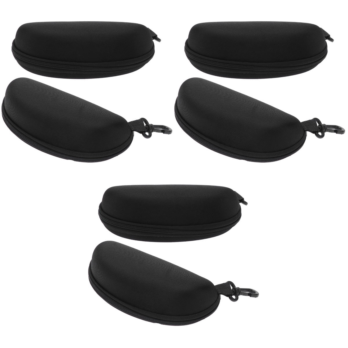 Masteelf 6 pcs Universal Anti-pressure Zipper Eyeglasses Case Outdoor ...
