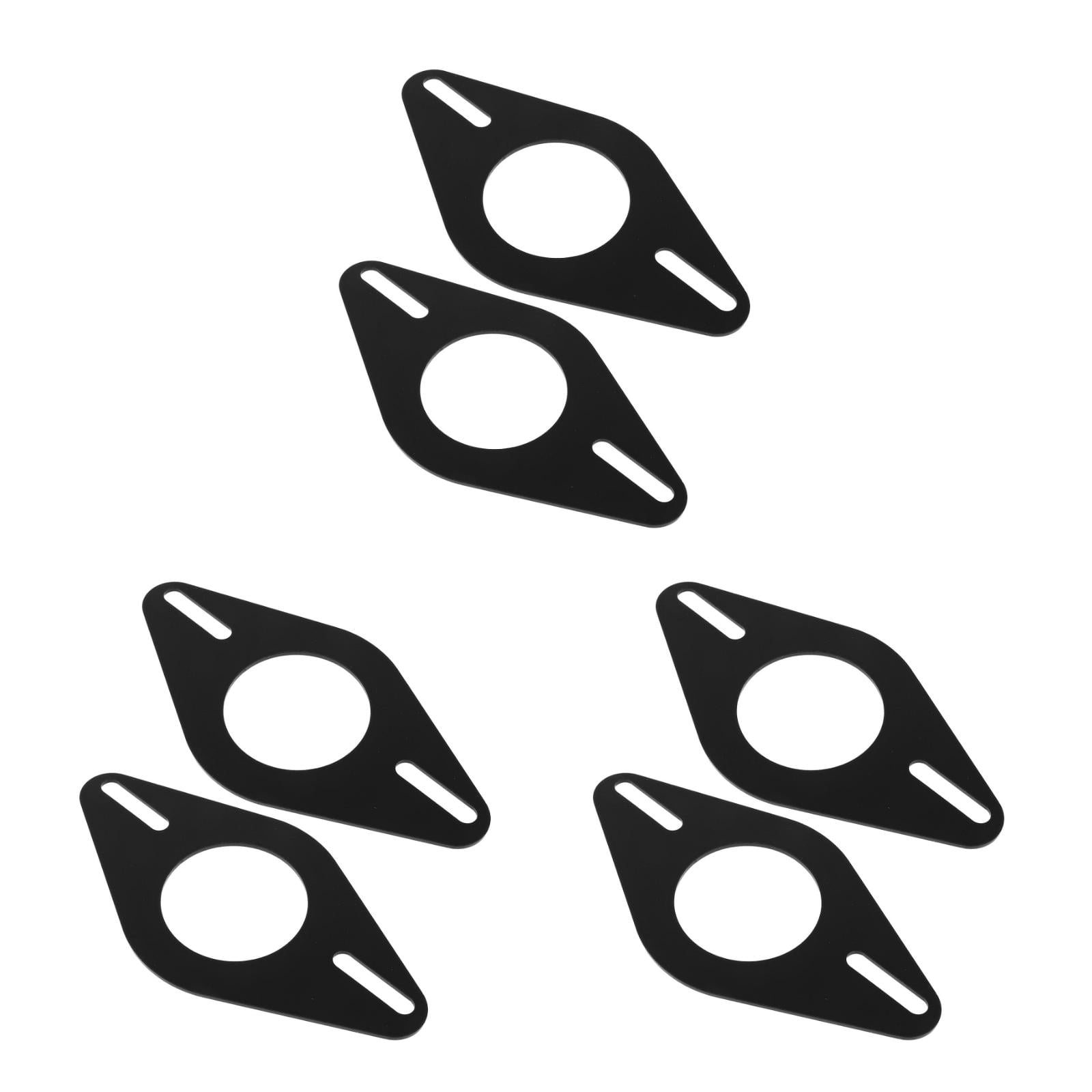 Masteelf 6 pcs Universal Car Tweeter Mounting Adapter Plastic Speaker ...