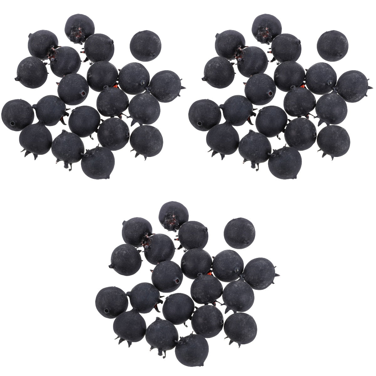 Masteelf 60 Pcs Artificial Fruits Fake Blueberry Model Kitchen Cabinet ...