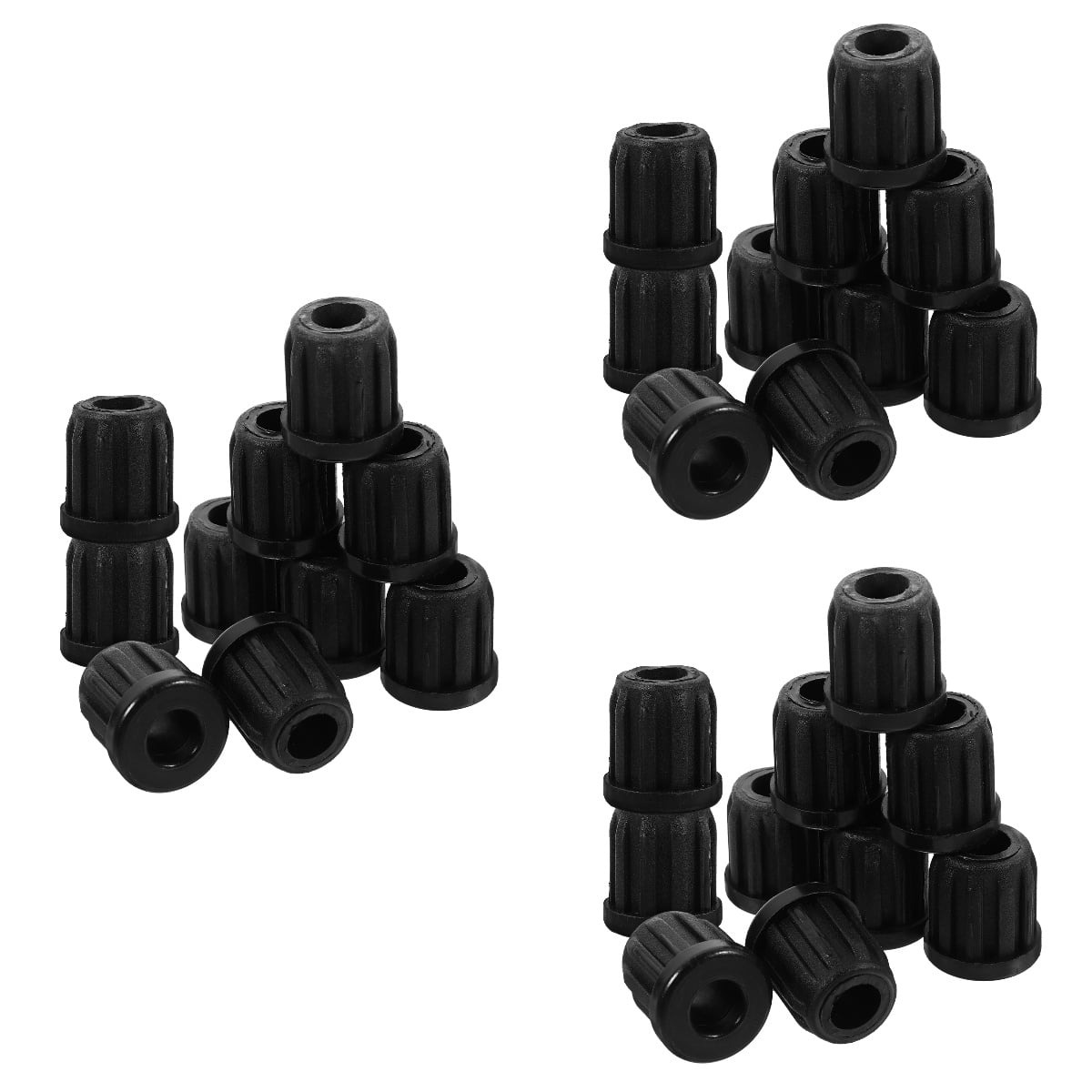WRITWAA eelf Thick Tough Caster Socket Inserts for Furniture 60Pcs ...