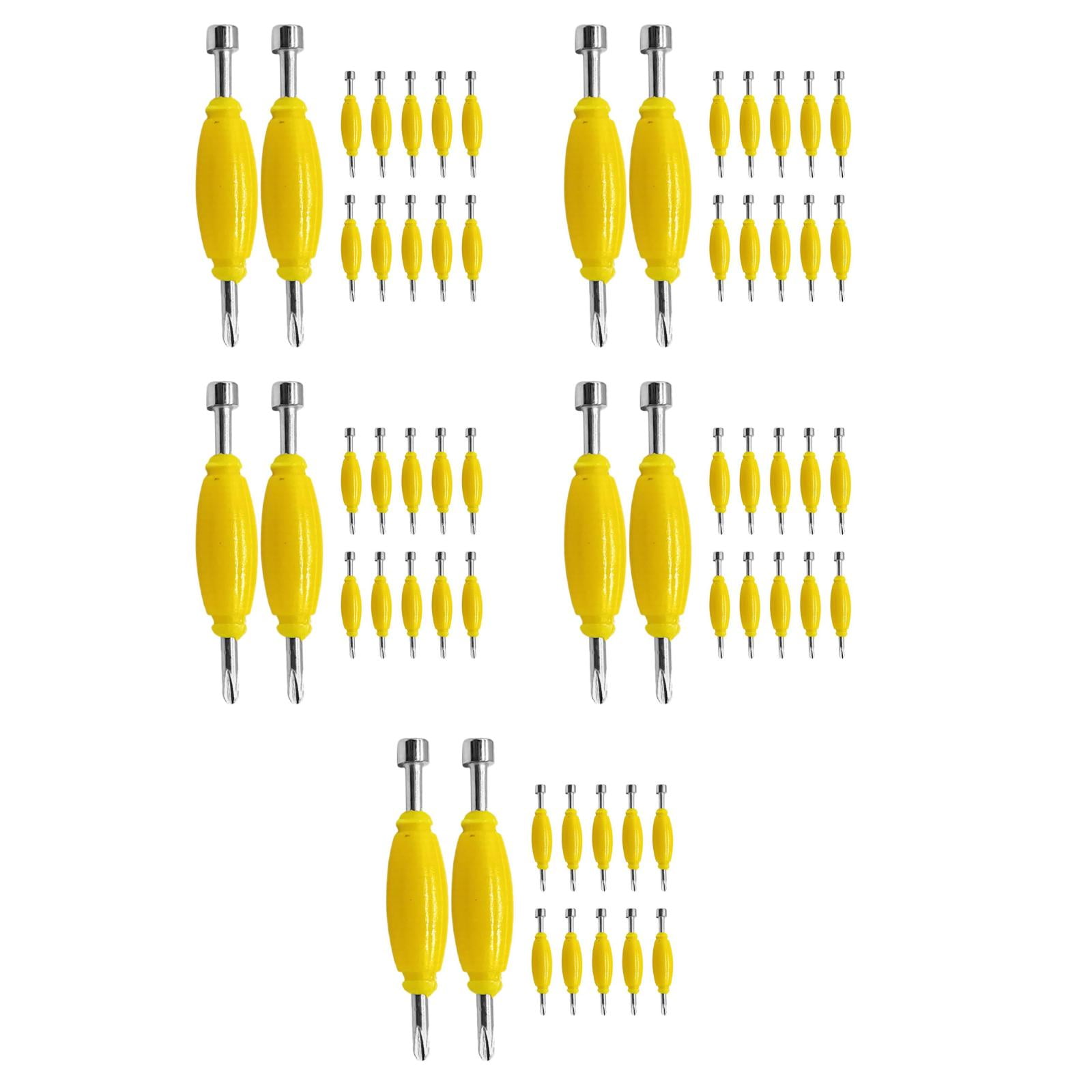Masteelf 60 pcs Mini Screw Driver With Double Ends Small Screw Driver ...