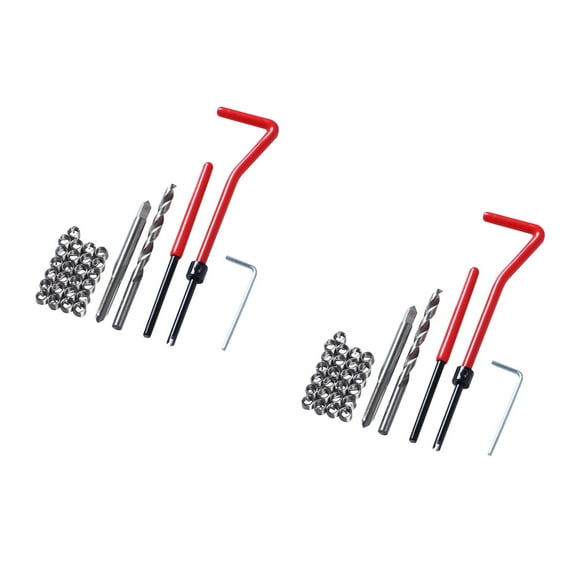 Masteelf 60 pcs Professional Thread Repair Tools Stripped Thread Repair ...