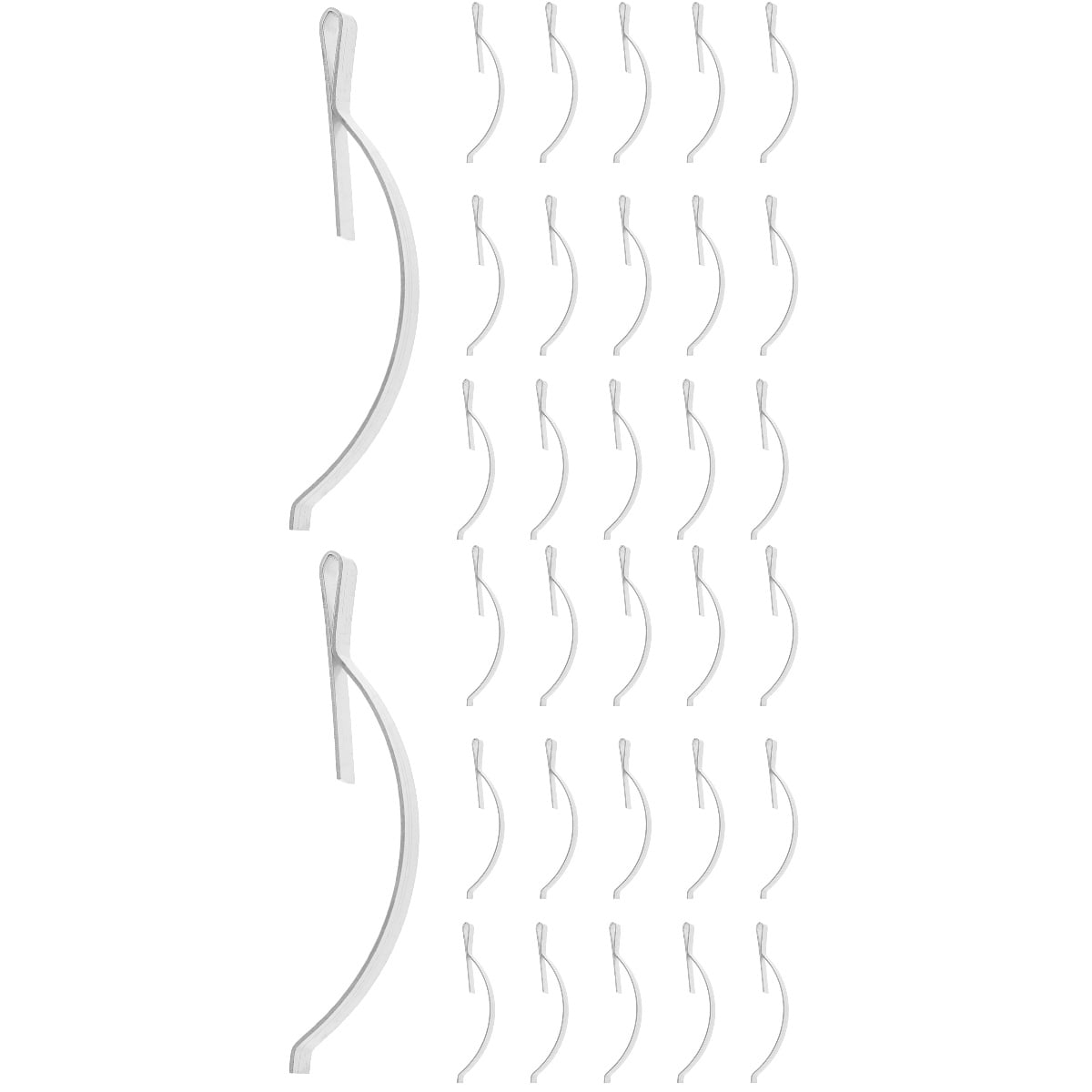 Masteelf 60 pcs Window Screen Clips Tension Spring Corner Clips Window ...