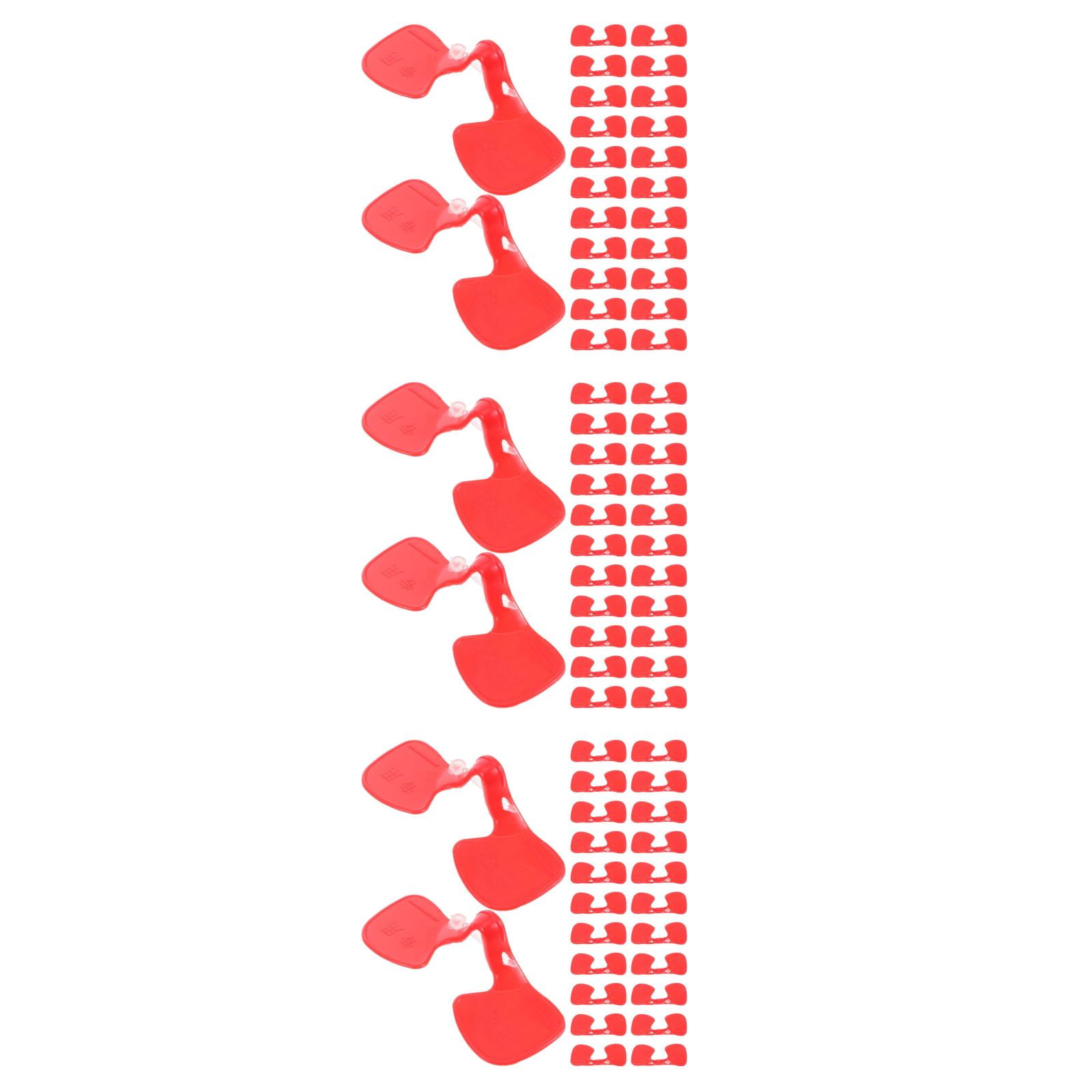 Masteelf 600 pcs Anti-Pecking Glasses For Chickens Poultry Blinders ...