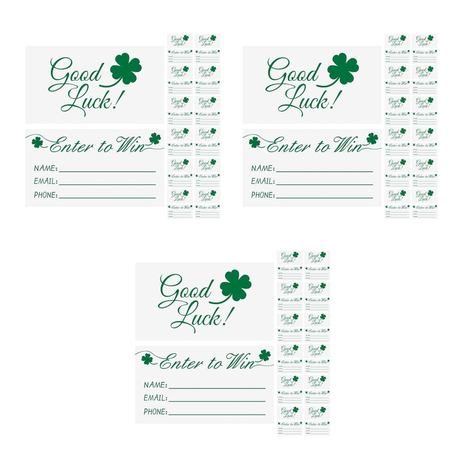 Masteelf 600 pcs Multi-Use Blank Raffle Cards for Contest Entry Form ...