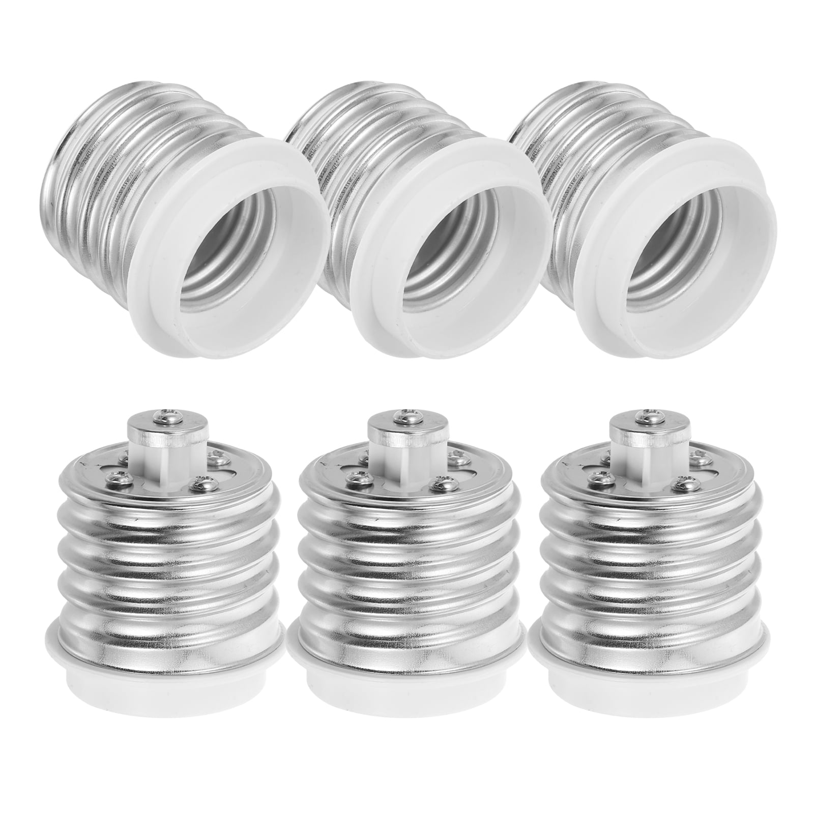 Masteelf 6PCS E40 to E27 Light Bulb Socket Base Adapter Converter ...