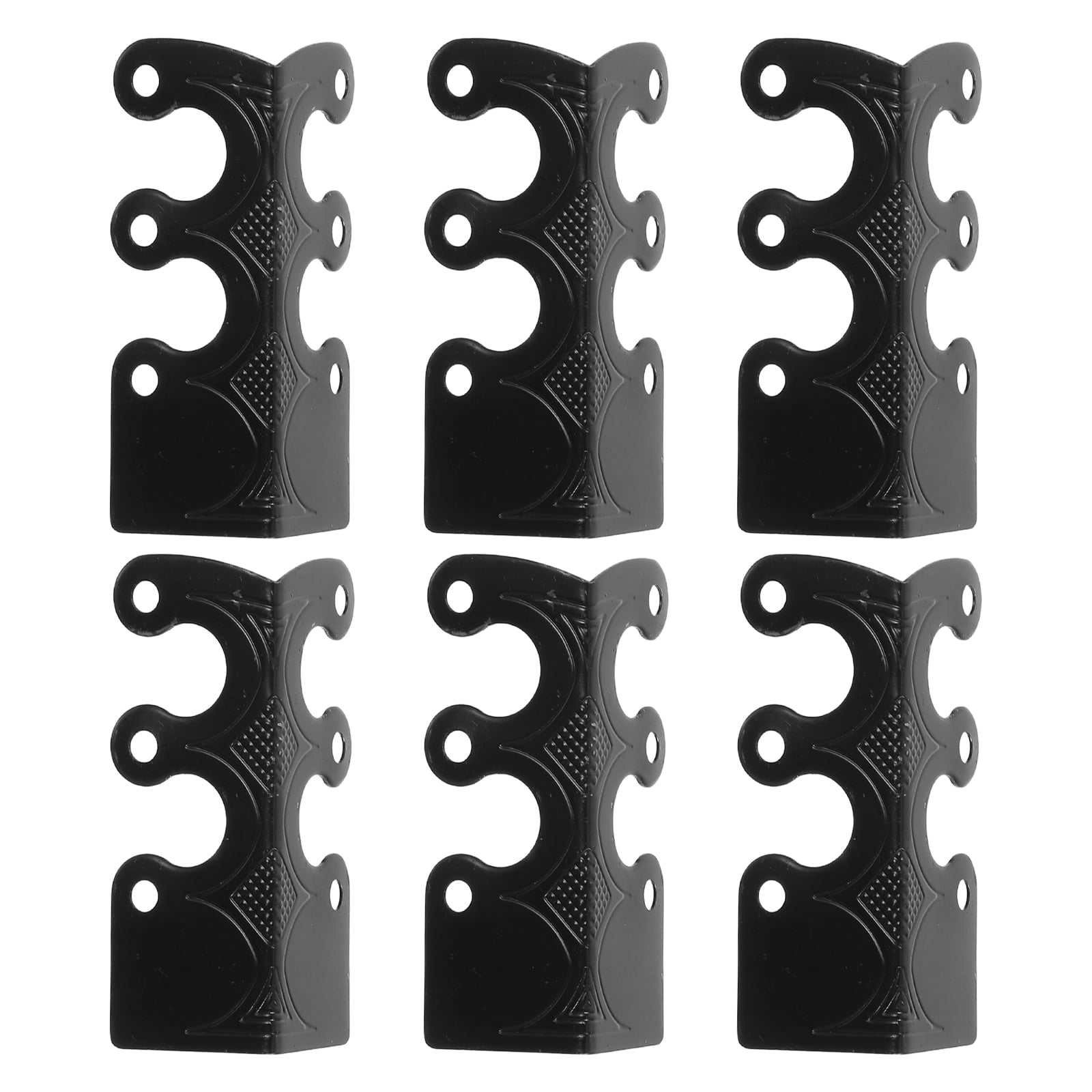 Masteelf 6PCS Metal Edge Protectors Furniture Corner Guards Decorative ...