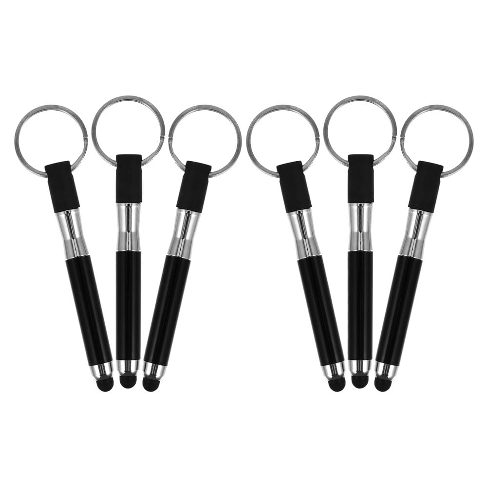 Masteelf 6PCS Mini Stylus Pen with Keychain Capacitive Touch Screen Pen ...