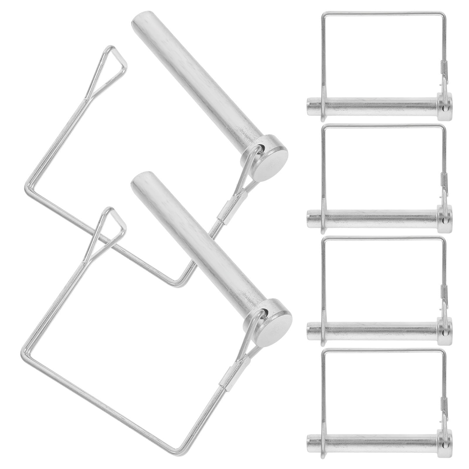 Masteelf 6PCS Square Pin Safety Coupler Pin Carbon Steel Heavy Duty ...