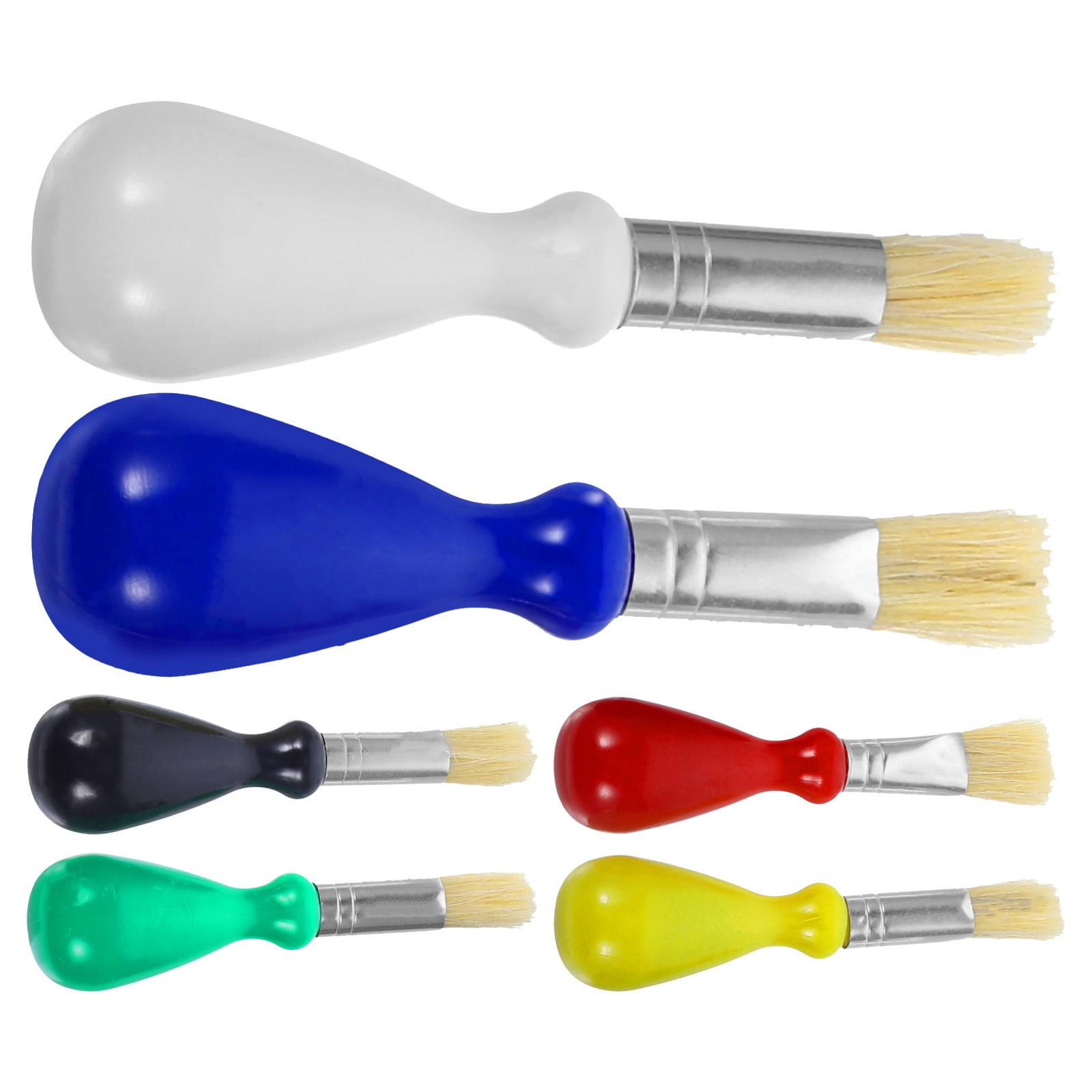 LOLIPPYY Paint Brushes for Assorted Color 6Pcs - Walmart.com