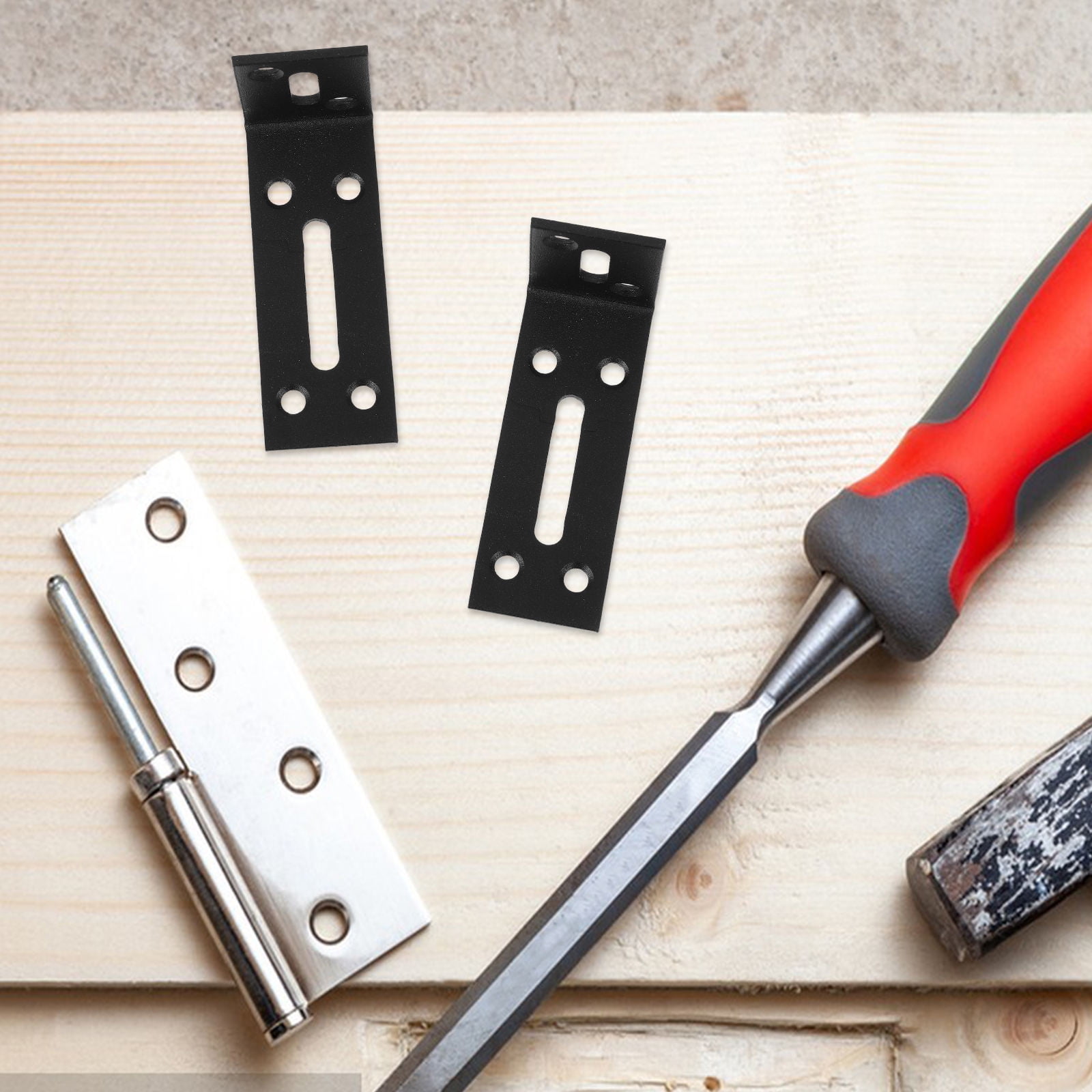 Masteelf 6pcs Adjustable Corner Brackets Angle Brackets For Wood Shelf ...