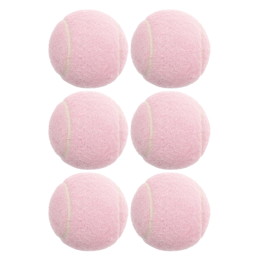 Masteelf 6pcs Beginner Practice Tennis Balls For Girls Soft Pet Toy ...
