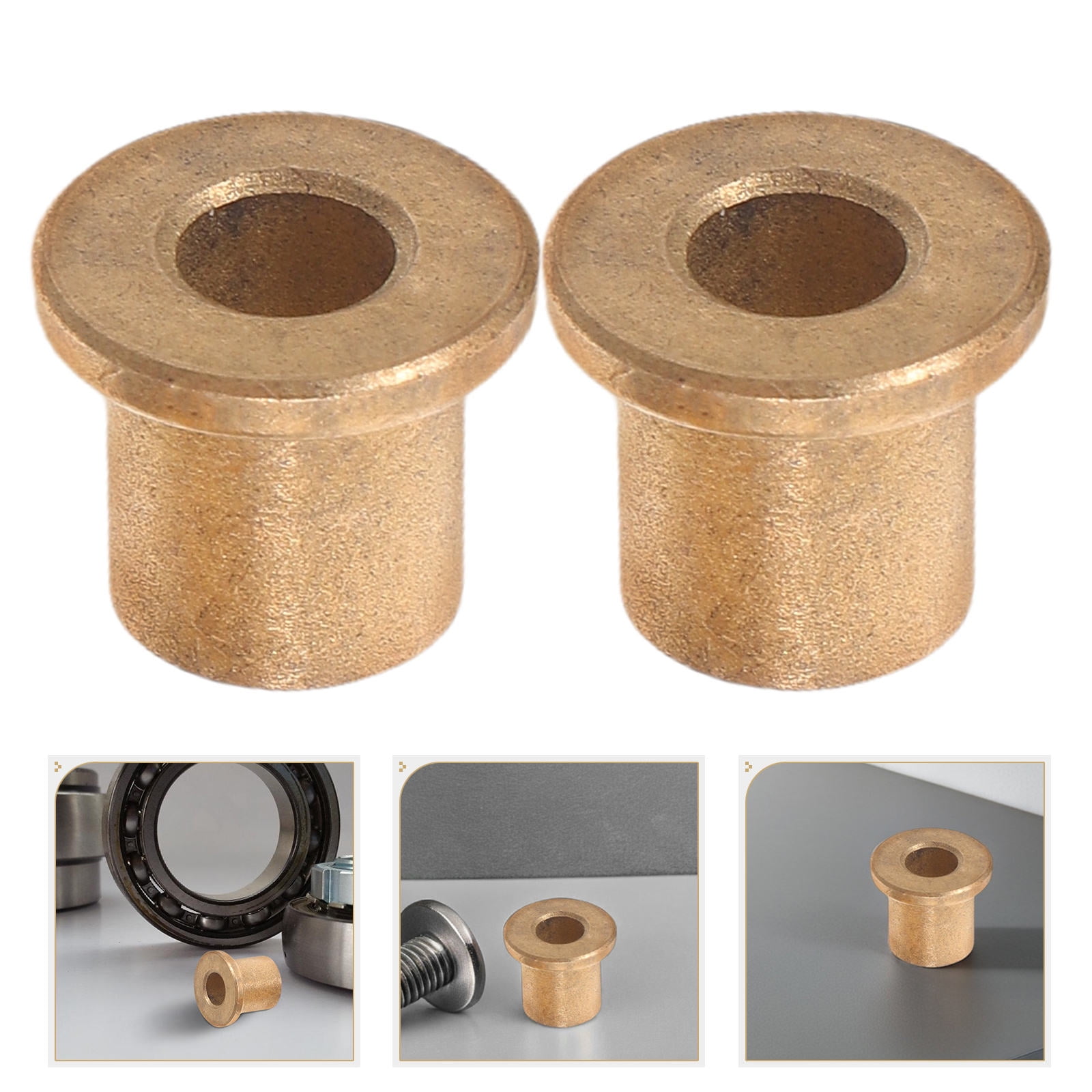 Masteelf 6pcs Copper Flanged Sleeve Bearings Wrapped Bushing Design For ...