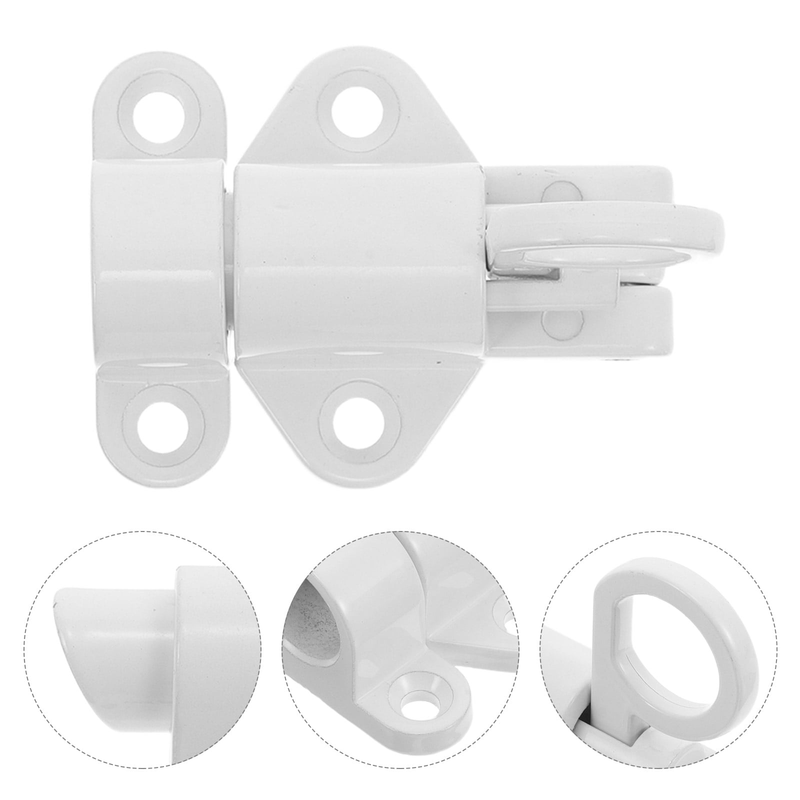 Masteelf 6pcs Door Security Latch Self-Closing Spring Door Lock Heavy ...