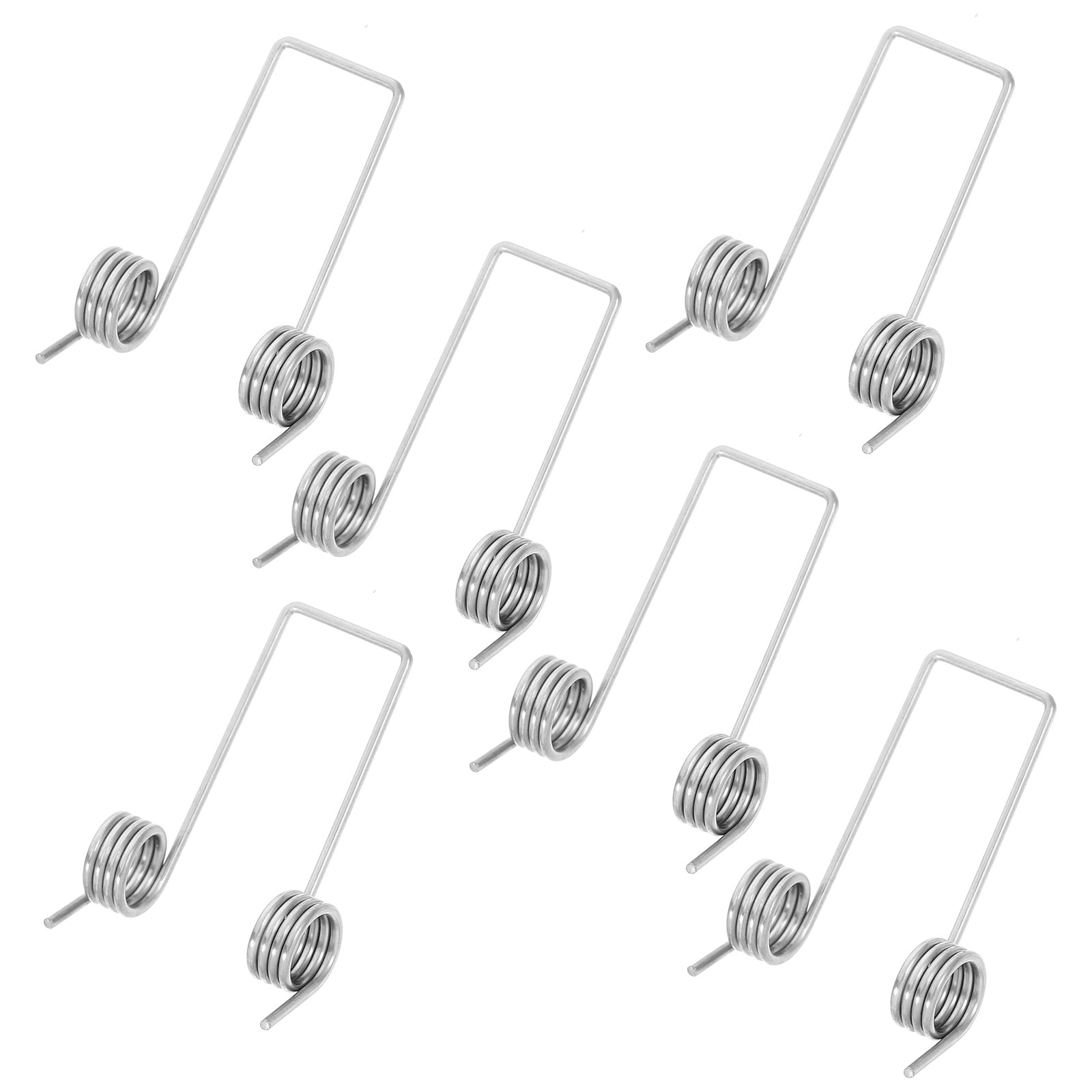 Masteelf 6pcs Heavy-Duty Garbage Can Stainless Steel Spring For Trash ...