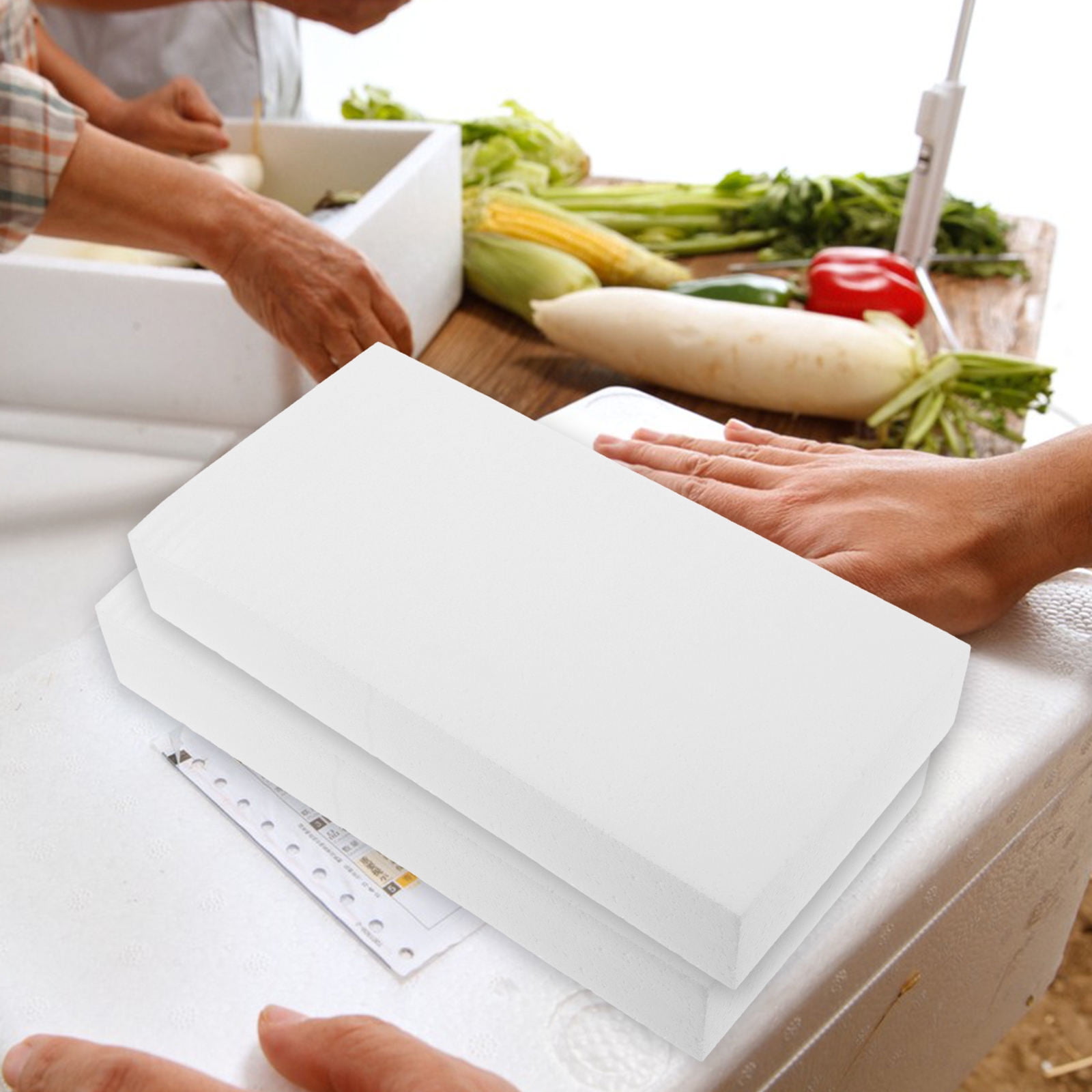 Masteelf 6pcs High Density Foam Blocks Rectangle Foam Blocks ...