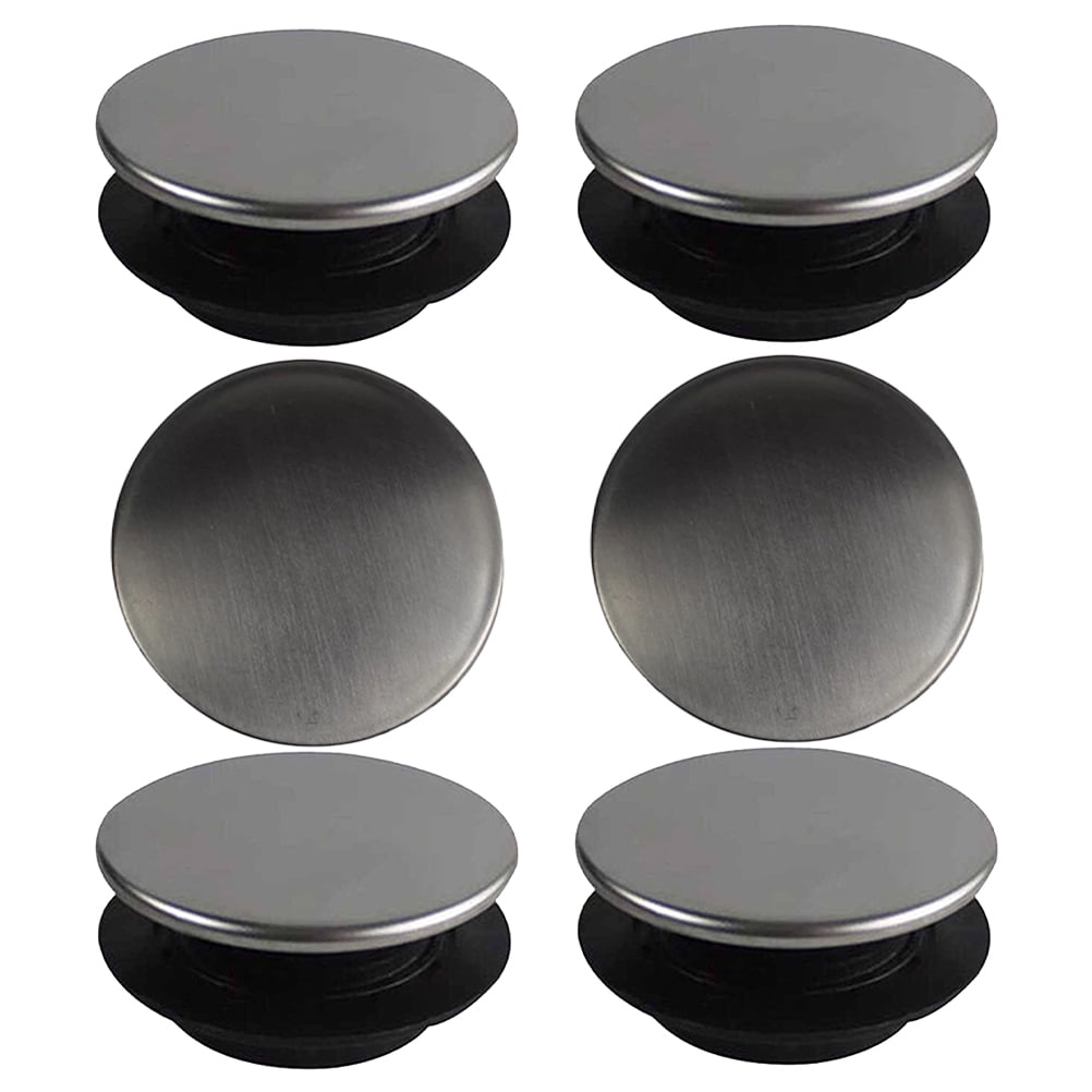 OFFIGAM Bathroom Sink Plugs Stainless Steel 6Pcs - Walmart.com
