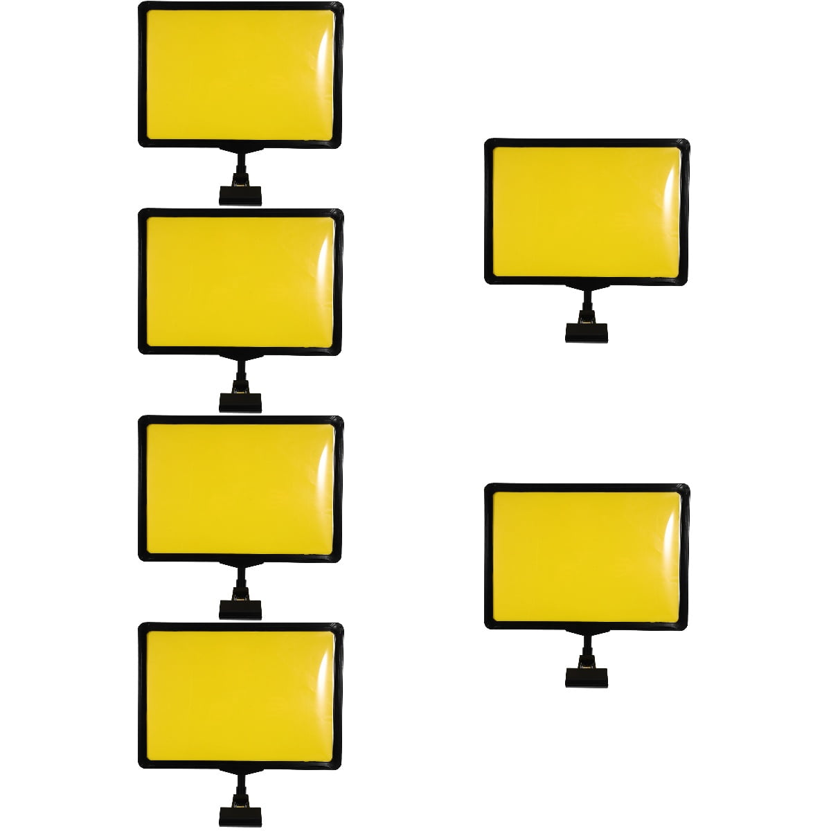 Masteelf 6pcs Price Tag Holder Advertising Label Rack Food Sign Holder ...