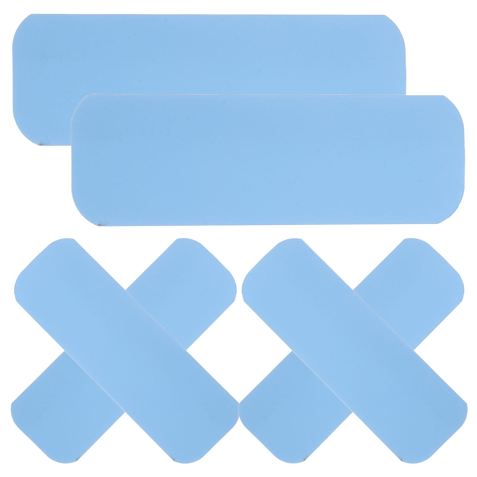 Masteelf Blue Aluminum Alloy Mini Horizontal Blind Repair Tabs for ...