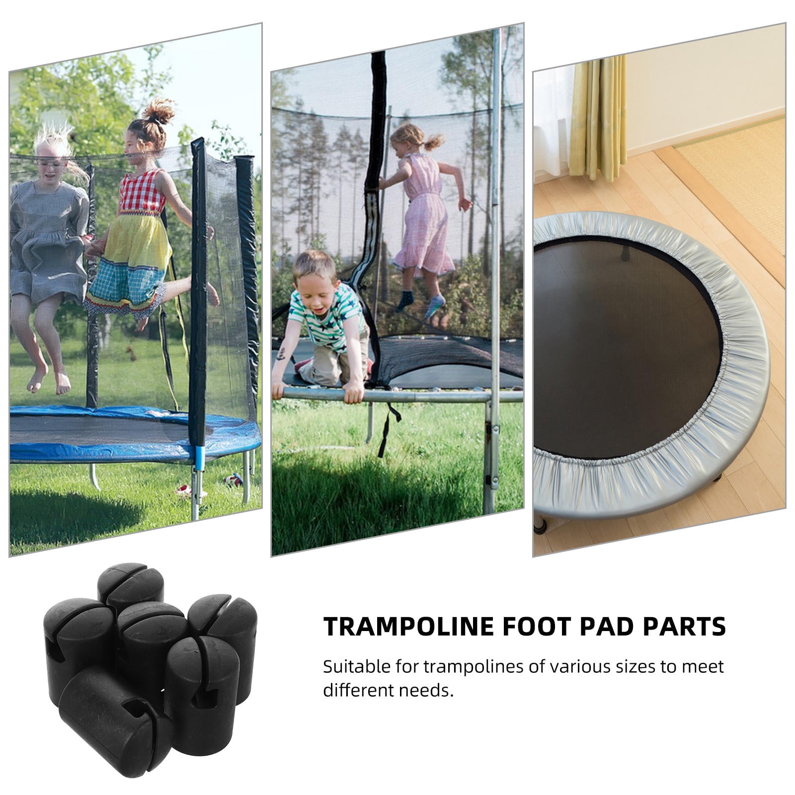 Masteelf 6pcs Small Trampoline Rod Covers Trampoline Poles Covers ...