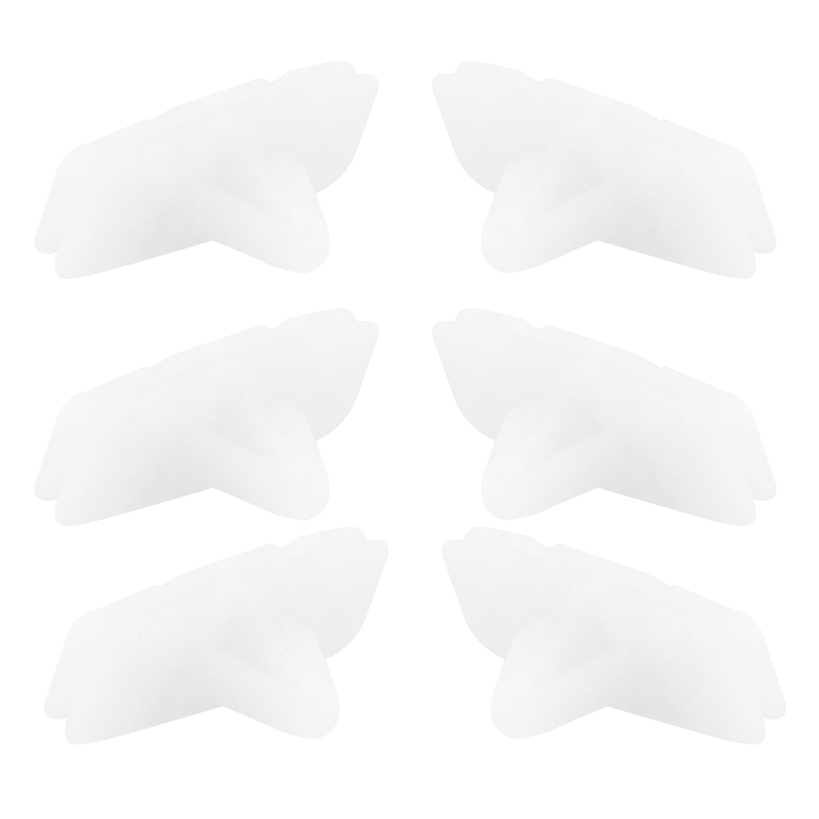 Masteelf 6pcs Splash Shields Guard Under Car Bumper Liner Push Retainer ...