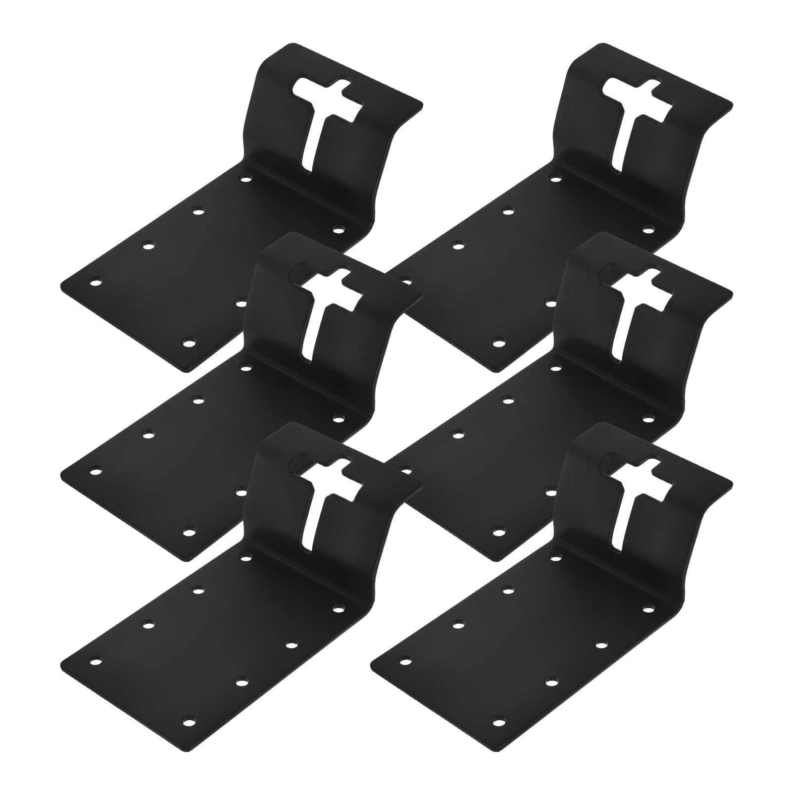 Masteelf 6pcs T-Post Mounting Bracket For Fence Mailbox Birdhouse ...