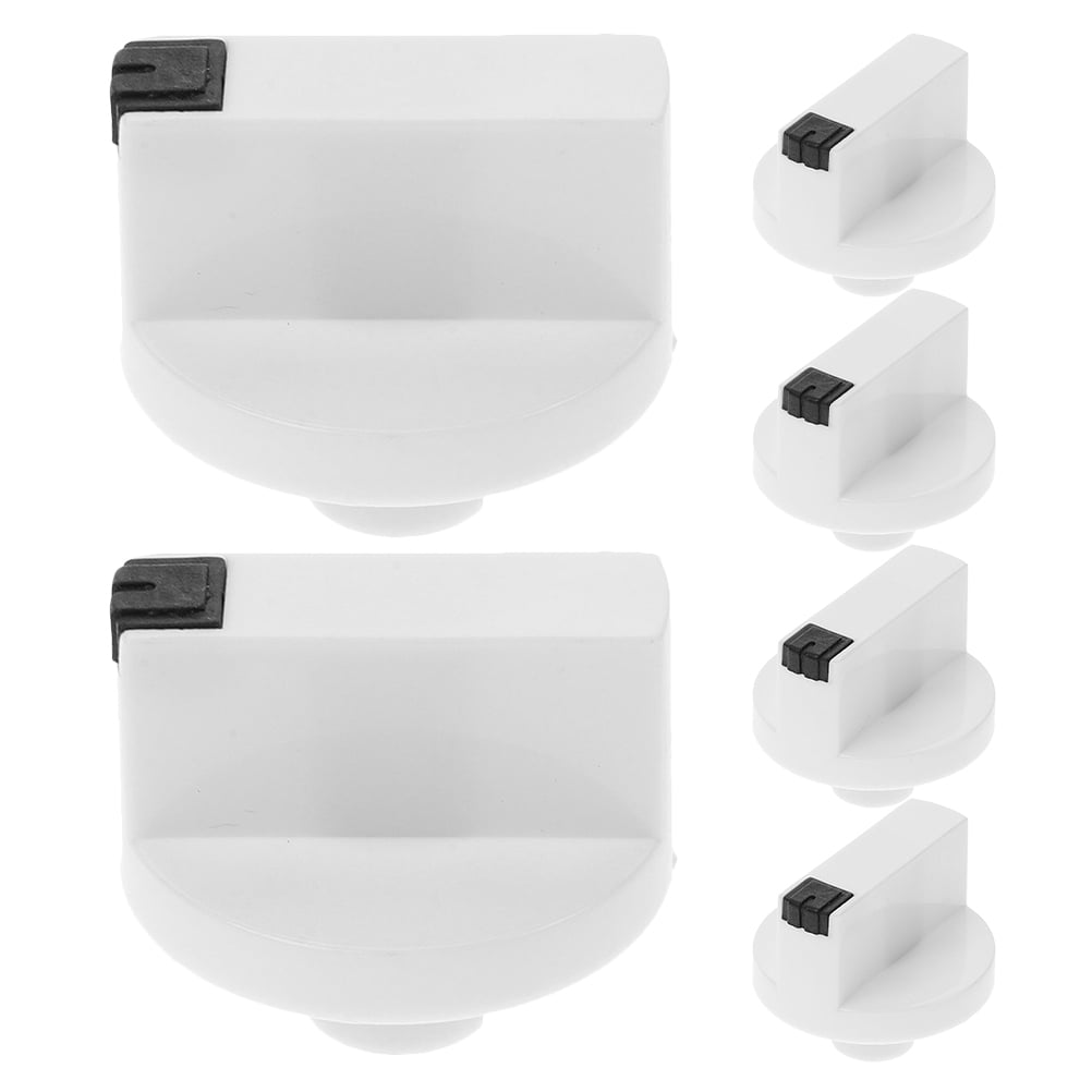 Masteelf 6pcs Universal Gas Range Knobs Stove Range Top Burner Knob ...