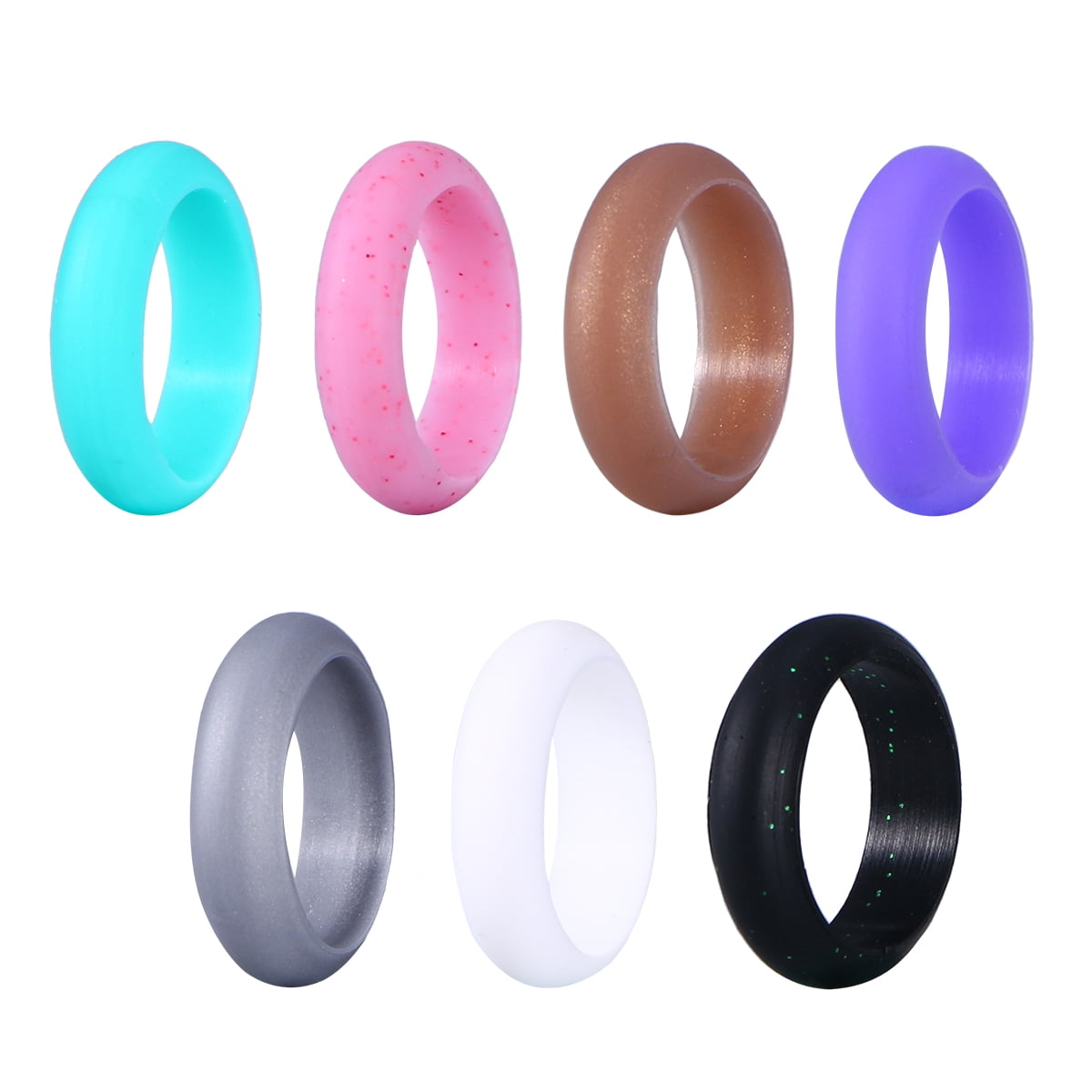 Masteelf Silicone Rings Set for Women Simple Stylish Design Assorted ...