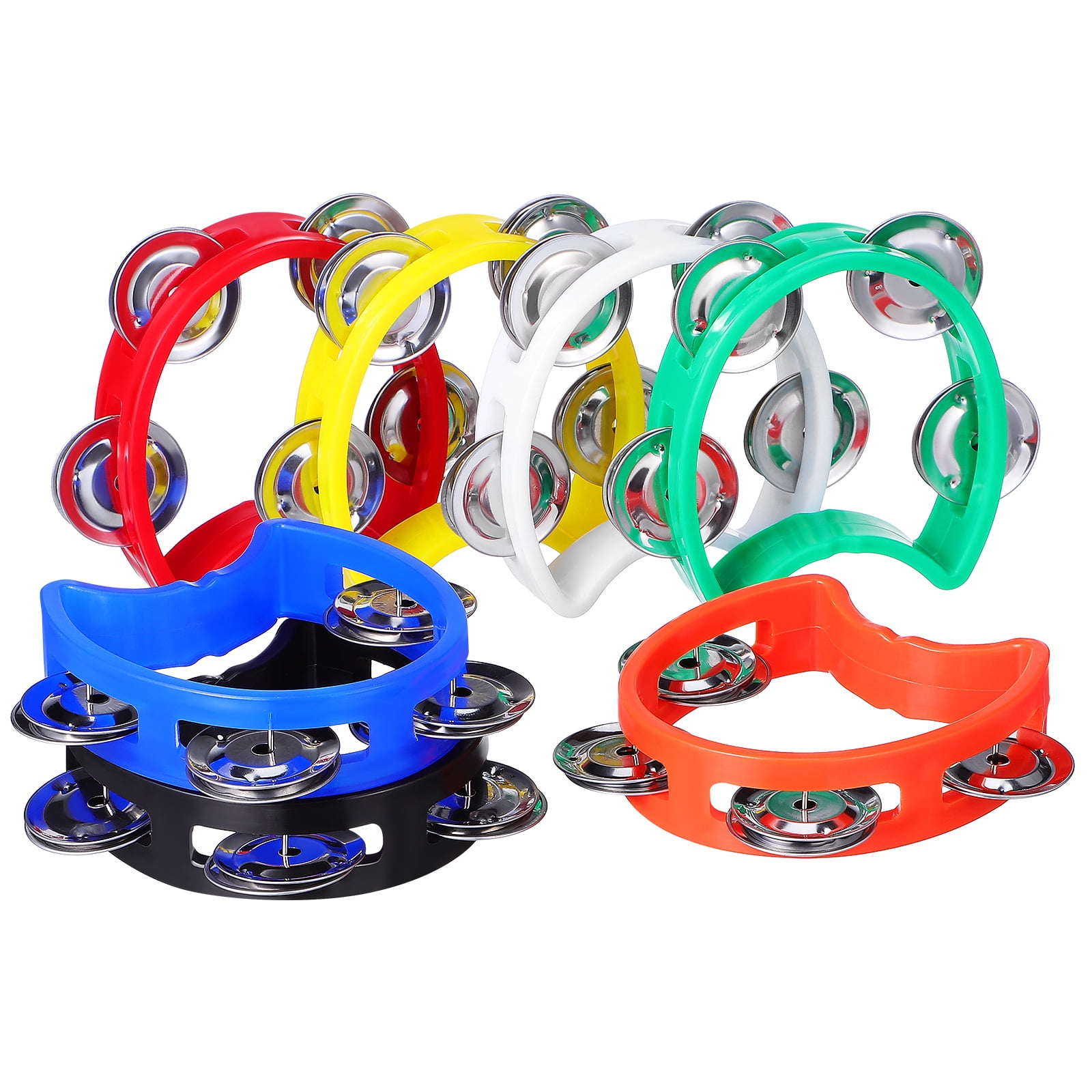 Masteelf 7 Pcs Children's Percussion Instrument Tambourine for Church ...