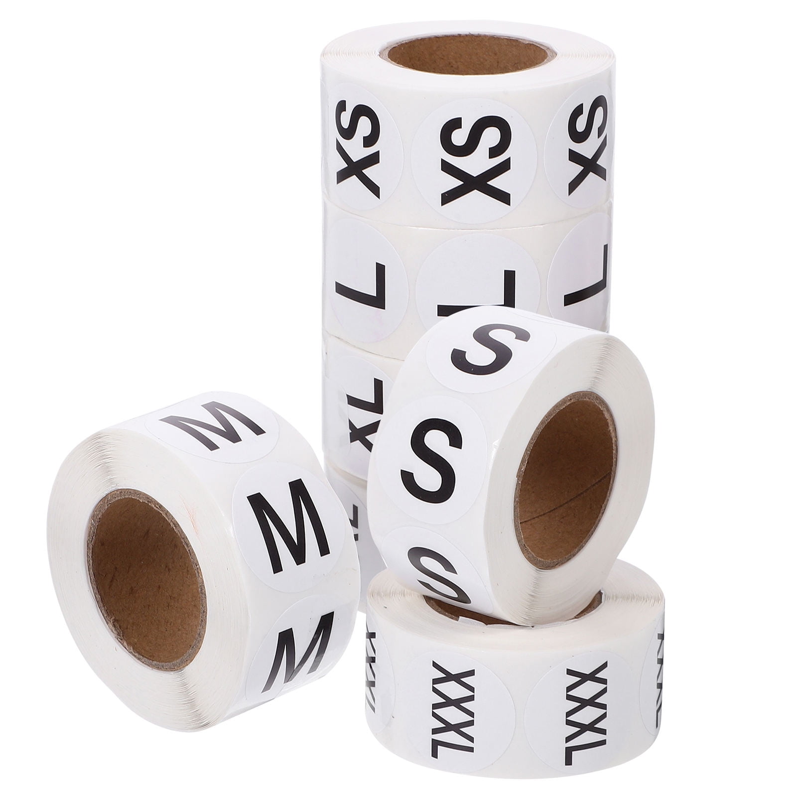 Masteelf 7 Rolls Size Sticker Label Maker Tags Tabs Clothes Labels ...