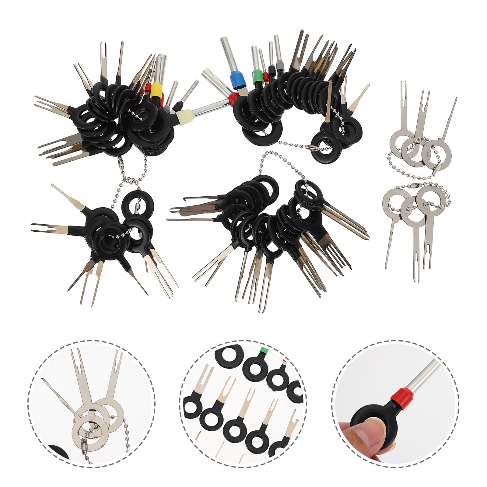 Masteelf 73pcs Car Connector Terminal Removal Tool Puller Repair ...