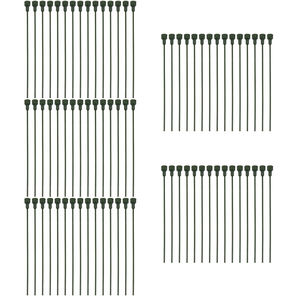 Masteelf 75 pcs Floral Stems DIY Handmade Plant Sticks Artificial ...