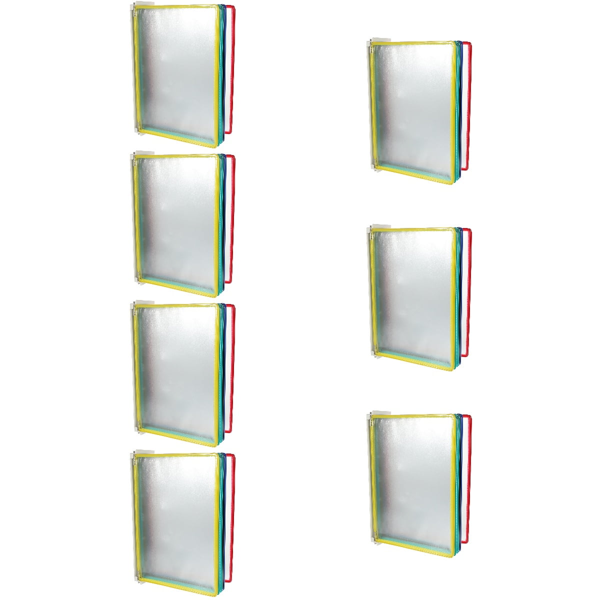 Masteelf 7pcs Office Wall-mounted Document Display Rack Wall-mounted ...