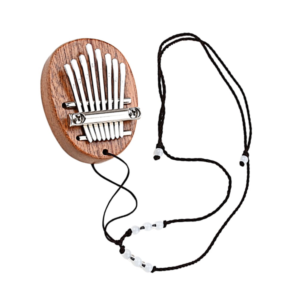 Masteelf 8 -Key Kalimba for Beginners Instrument Hand Tambourine Bell ...