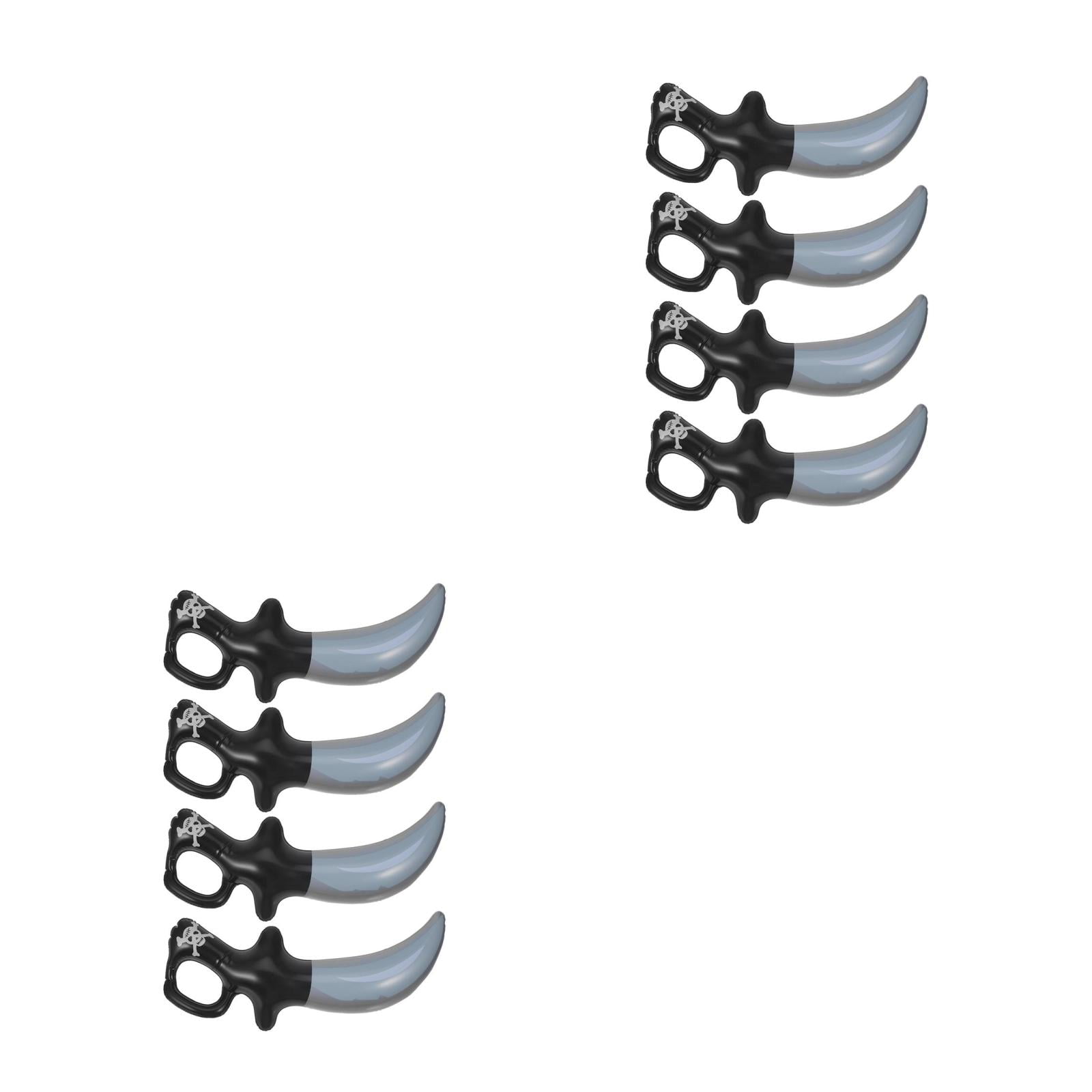 Masteelf 8 PCS Inflatable Pirate Sword Realistic Sword Balloons Toy ...