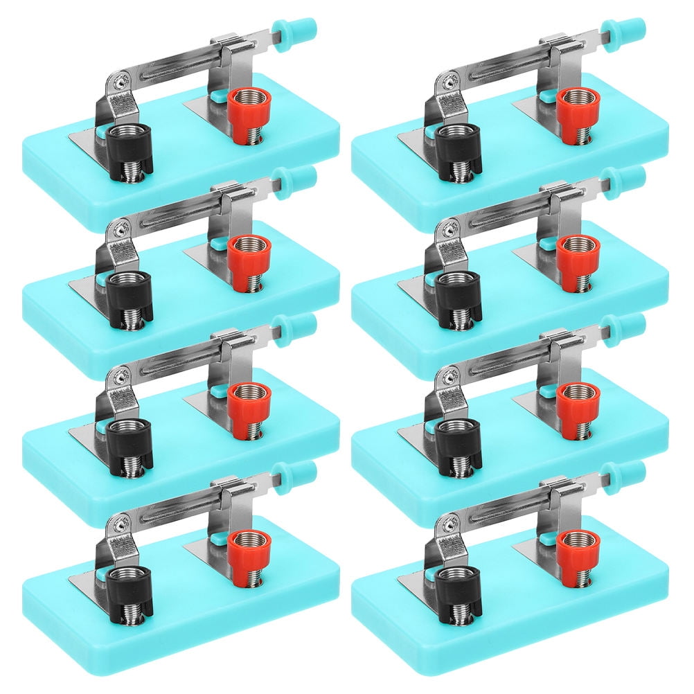 Masteelf 8 Pcs Educational Single Pole Knife Switch Physics Laboratory ...