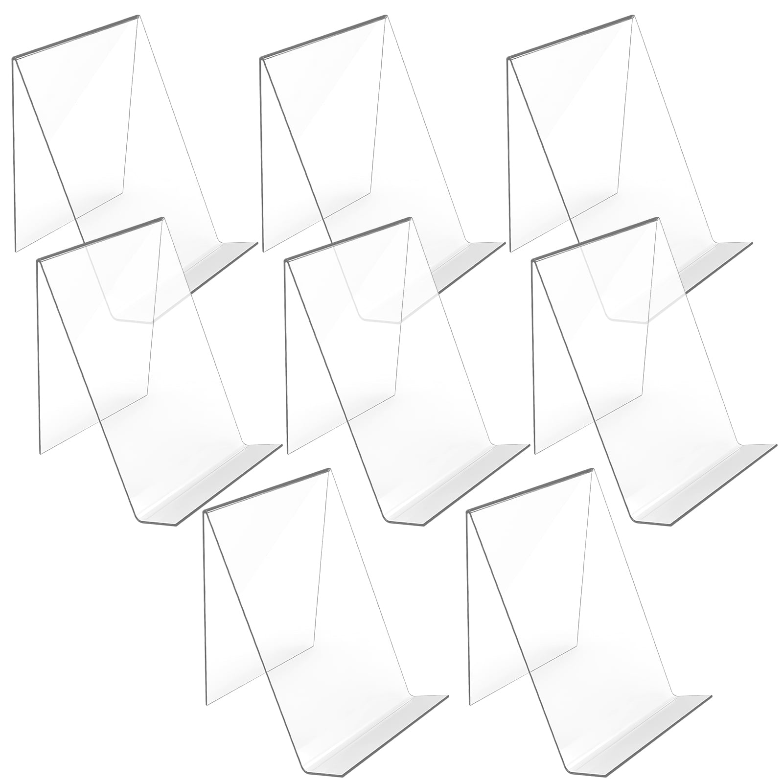 Masteelf Transparent Acrylic Display Stands for Books Photos Artworks ...