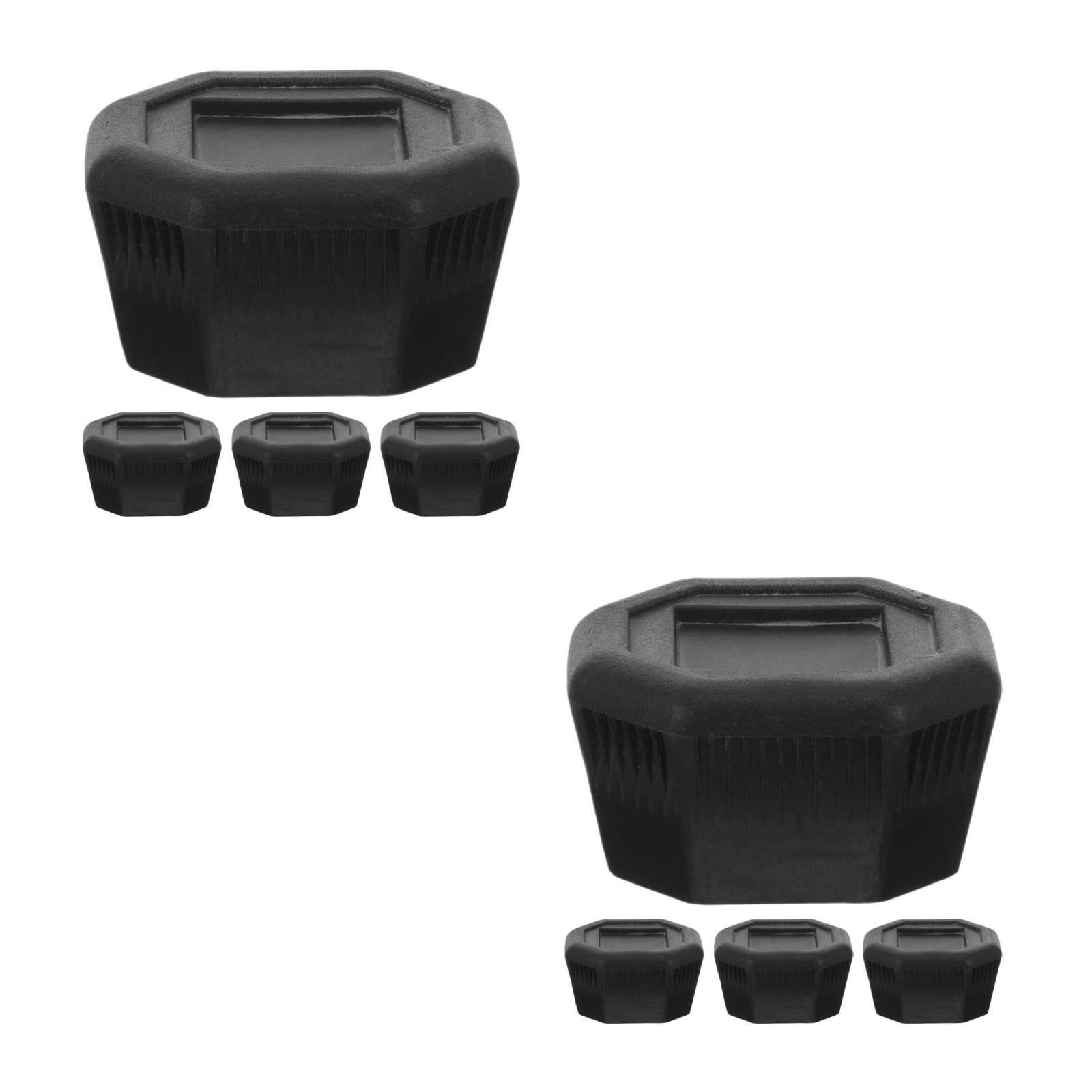 Masteelf 8 Pcs Tennis Racket Butt Tennis Racket End Covers Plastic ...