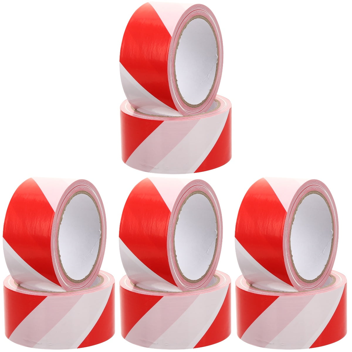 Masteelf 8 Rolls Caution Tape Red White Striped Caution Tape Non Sticky ...