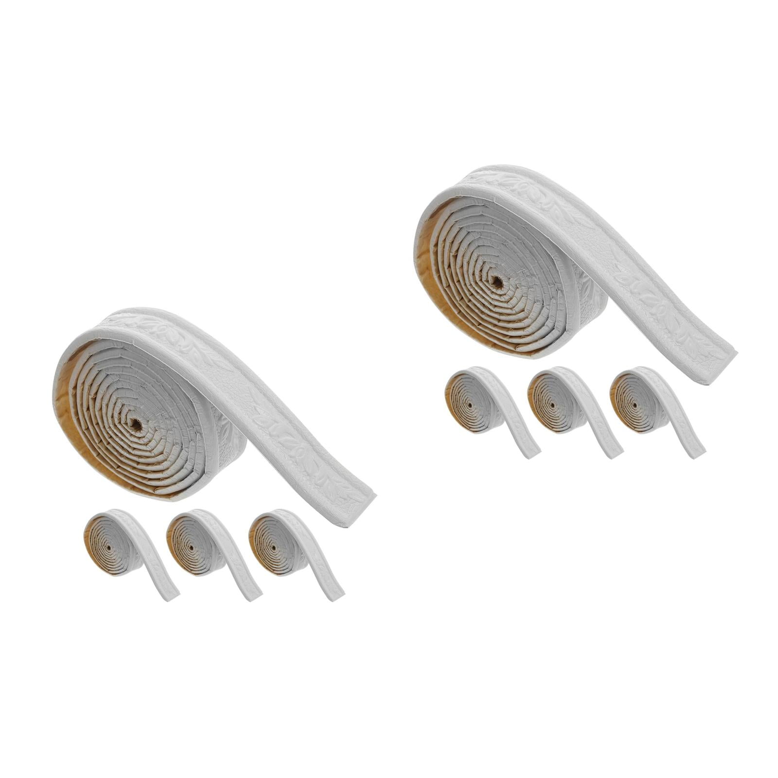 Masteelf 8 Rolls of Wall Trim Skirting Border Edging Molding Trim Wall ...