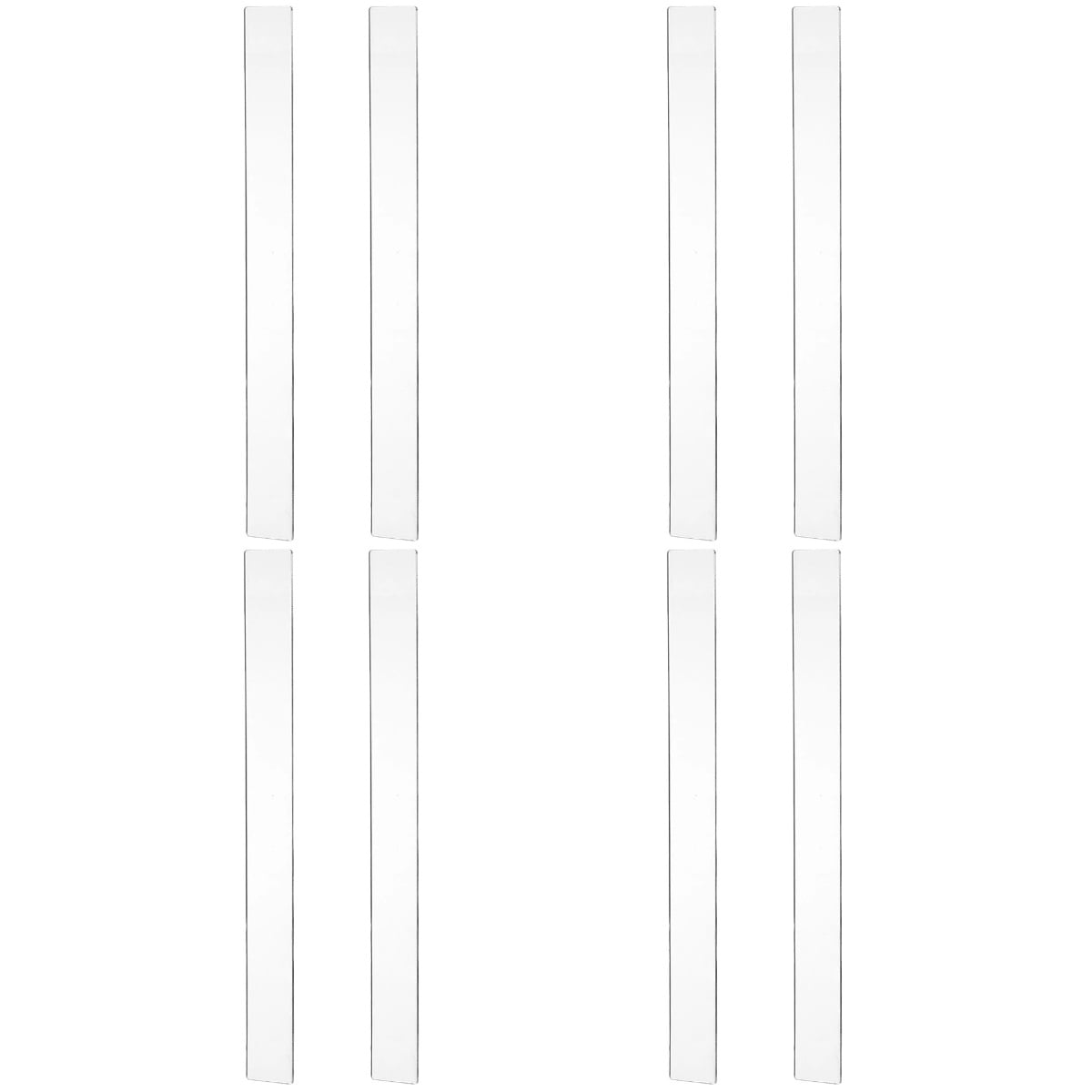 Masteelf 8 pcs Biscuit Rolling Pin Guides Measuring Rulers Non-stick ...